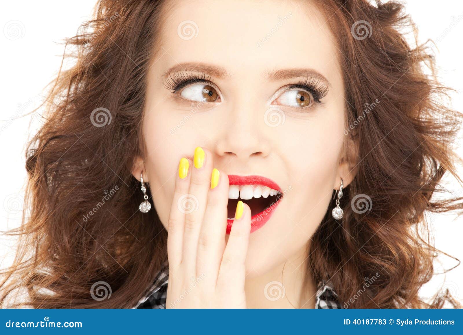 Surprise stock image. Image of expression, cheerful, looking - 40187783