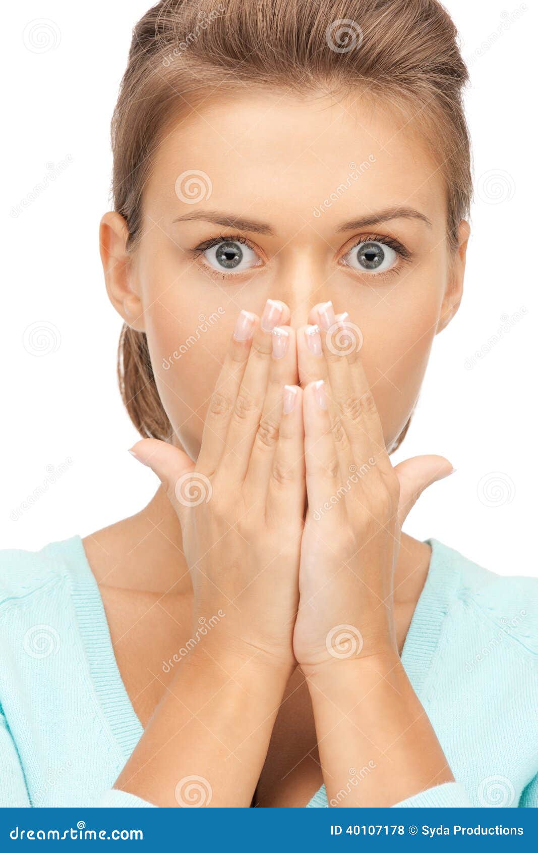 Surprise stock photo. Image of expression, girl, feeling - 40107178