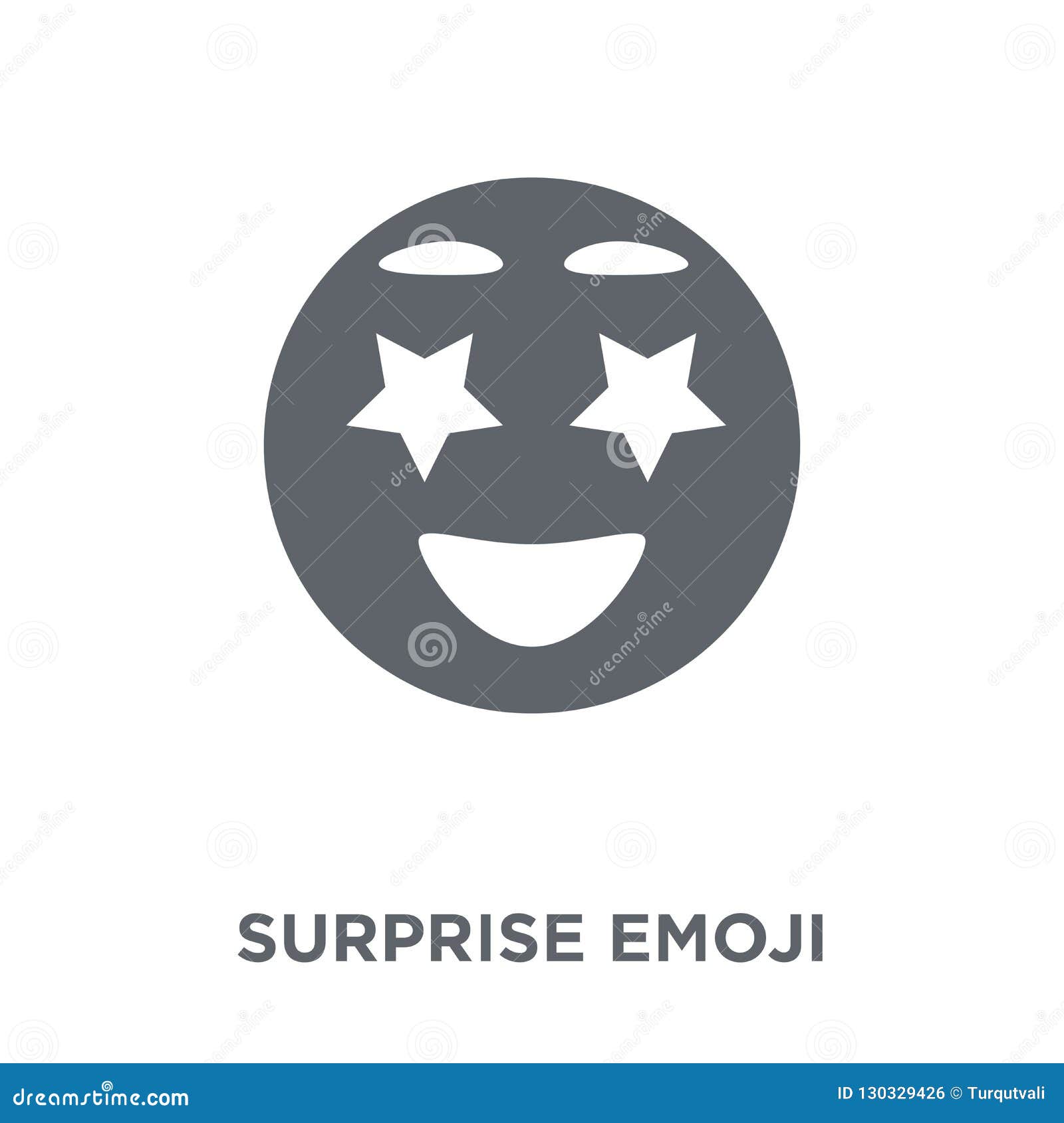 Surprise Emoji Clipart 3d Character. Emoji Face Character In Shocked ...