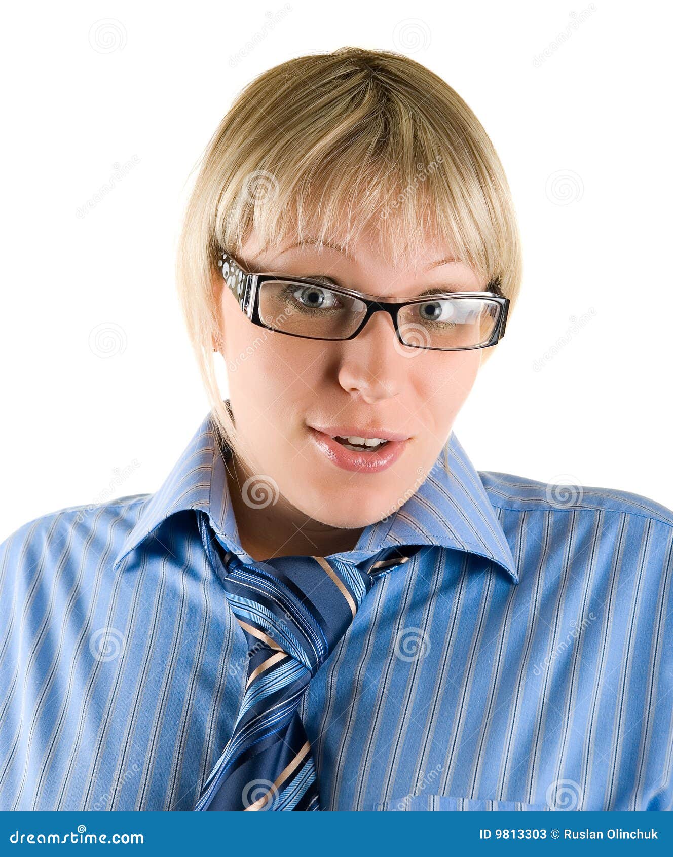 Surprise expression stock image. Image of hair, blond - 9813303