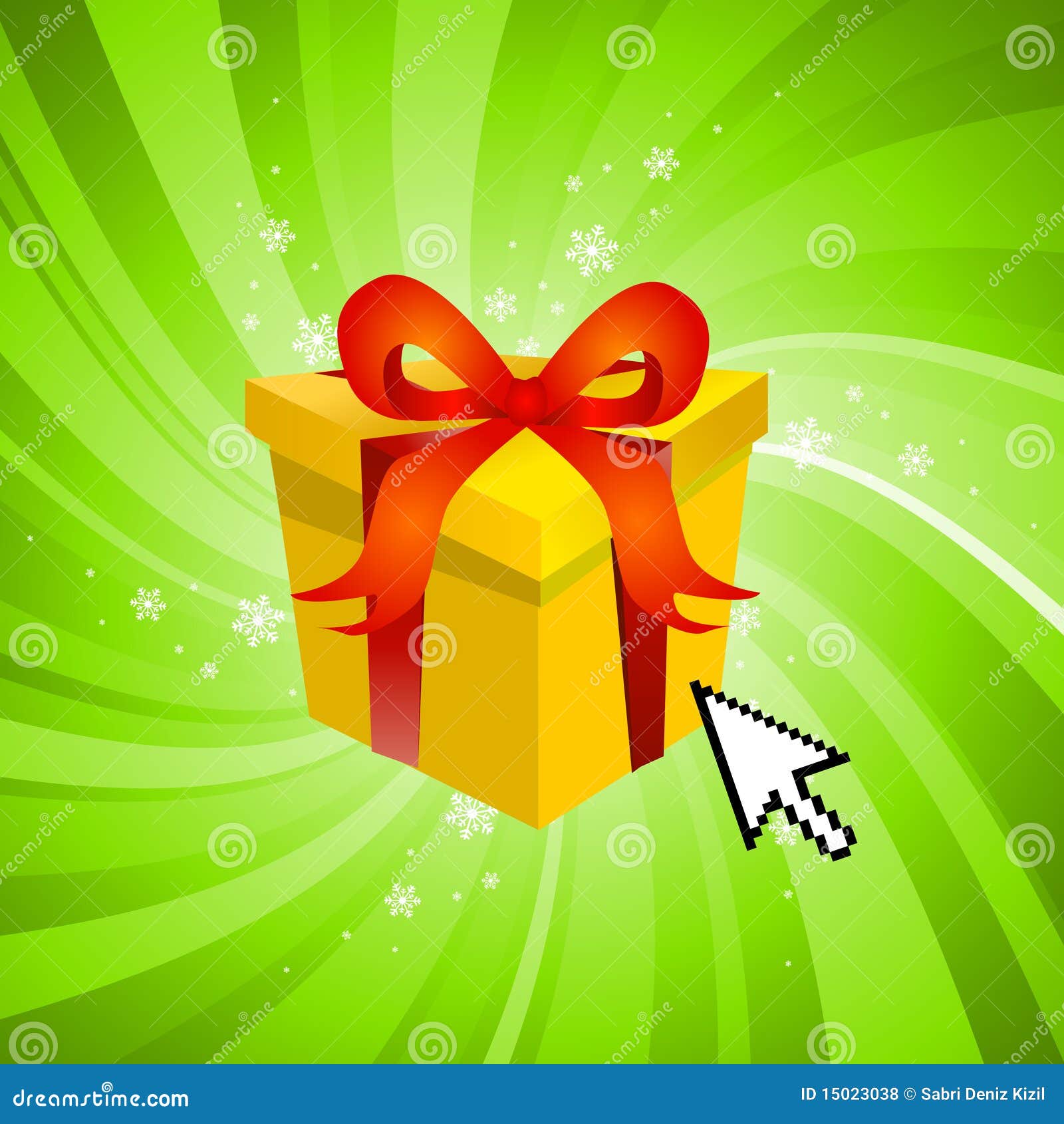 Surprise Gift Box Cartoon Vector | CartoonDealer.com #114286073