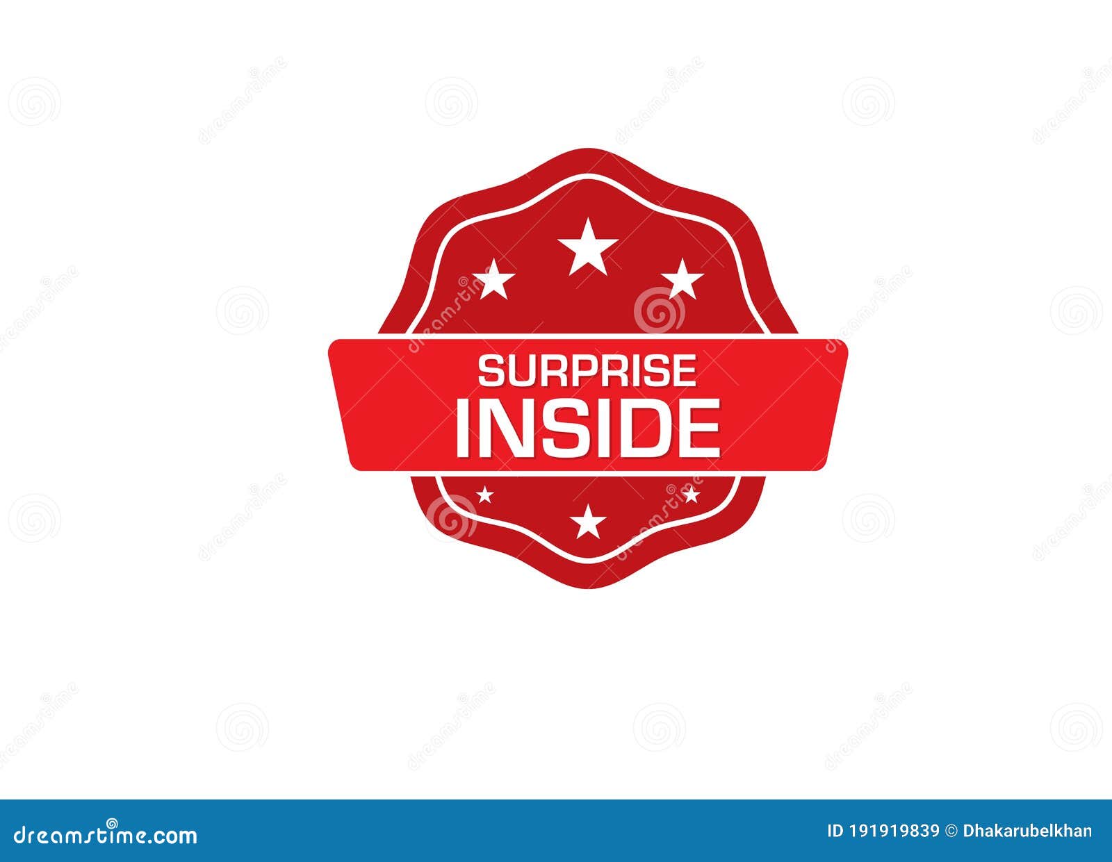 Surprise Inside Stamp,Surprise Inside Rubber Stamp Stock Vector ...
