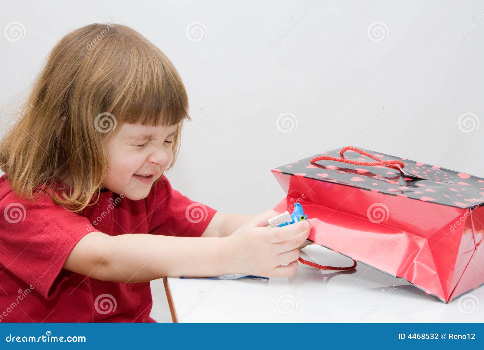 Surprise for kids stock photo. Image of bags, adorable - 4468532