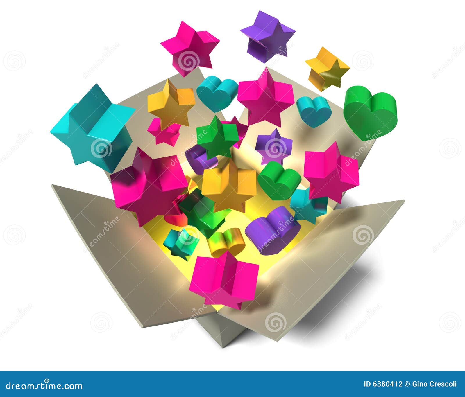 Surprise package stock illustration. Illustration of present - 6380412