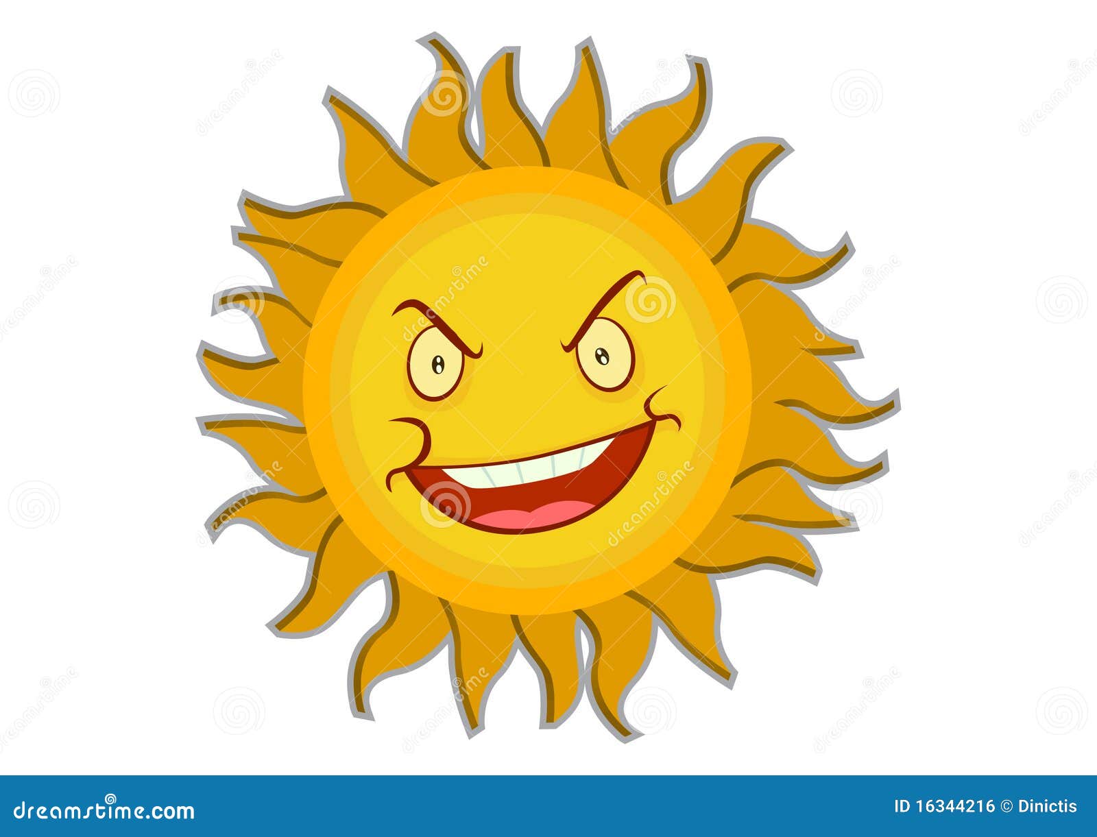 Surprise Sun Cartoon Character Stock Vector - Illustration of glasses ...