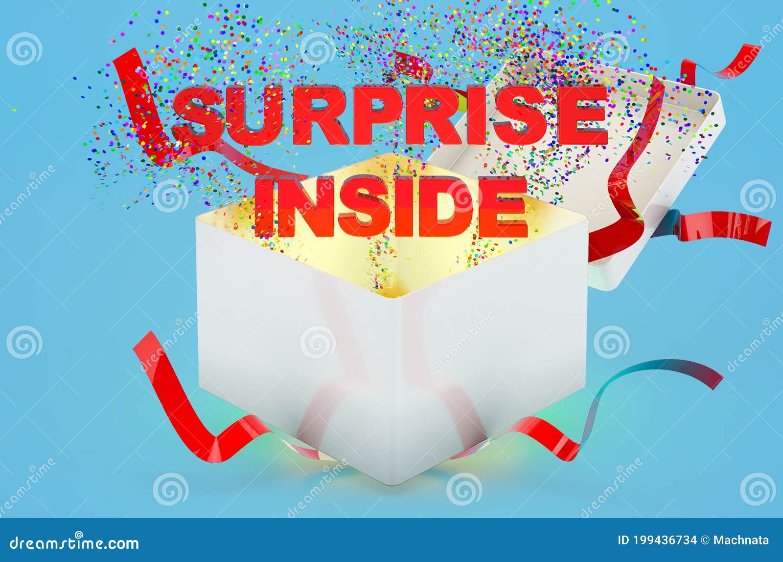 Surprise Text Effect In Red Color Vector Illustration | CartoonDealer ...