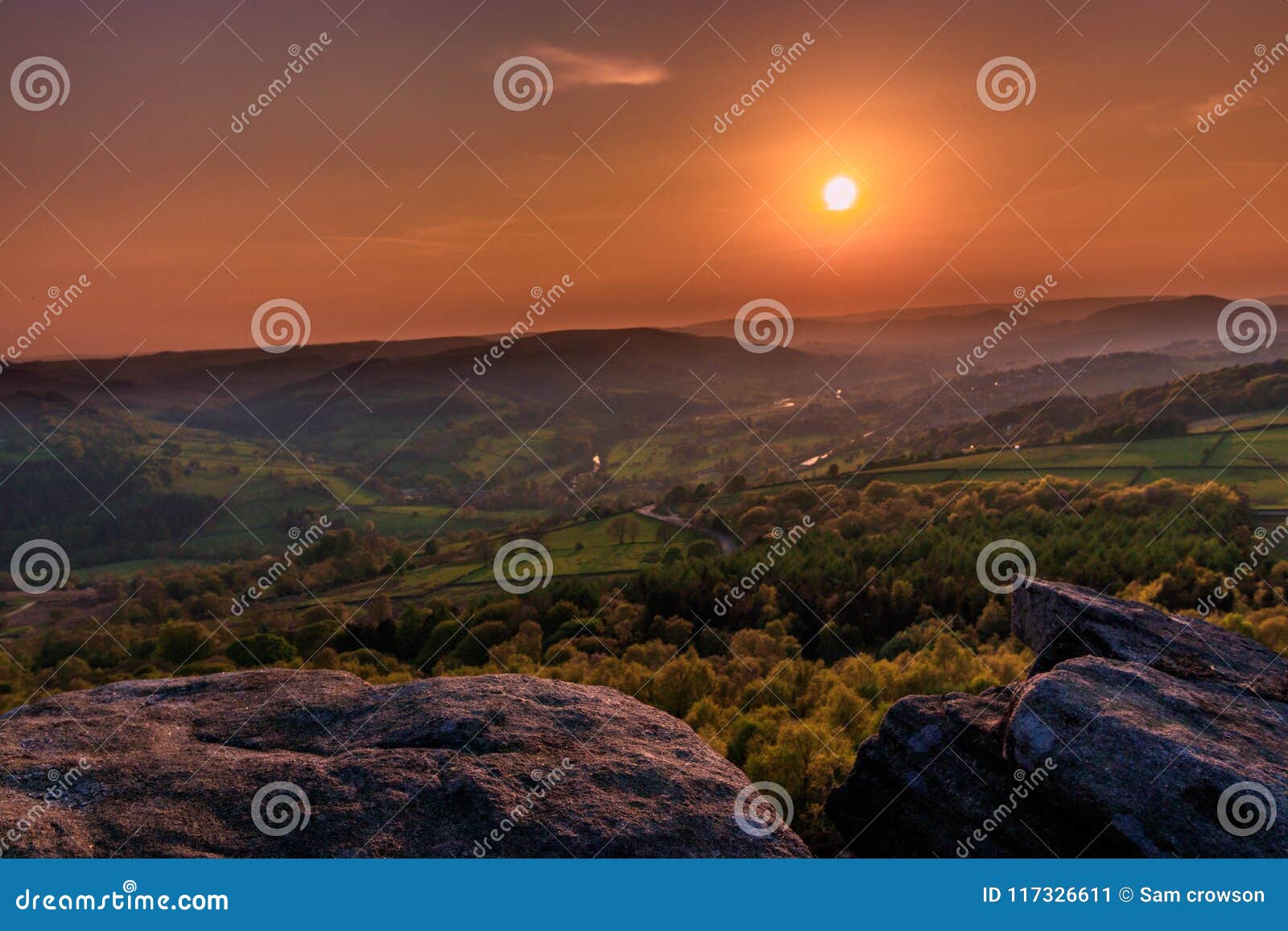 Surprise view sunset stock image. Image of historic - 117326611