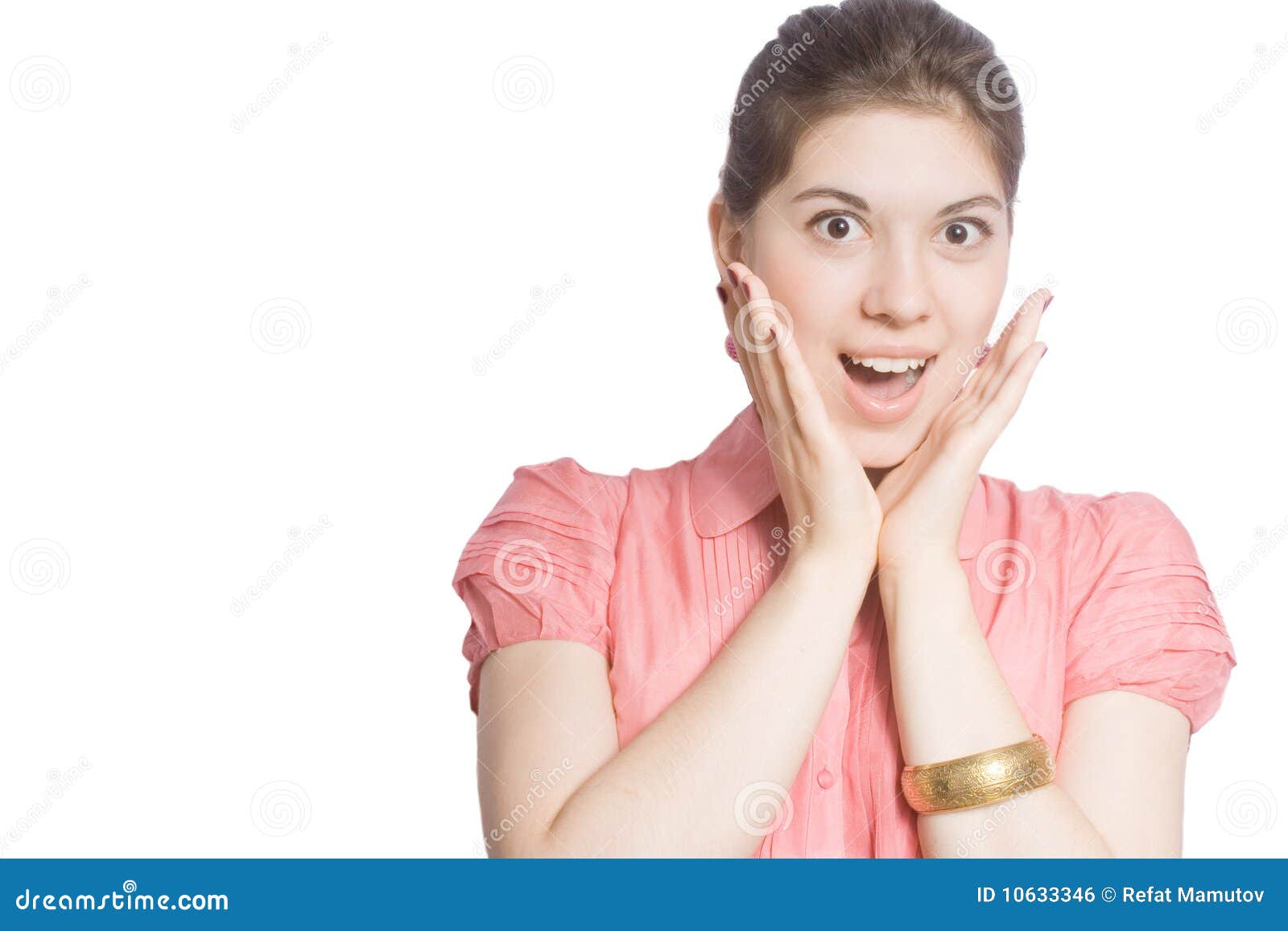 Surprised stock photo. Image of business, single, close - 10633346