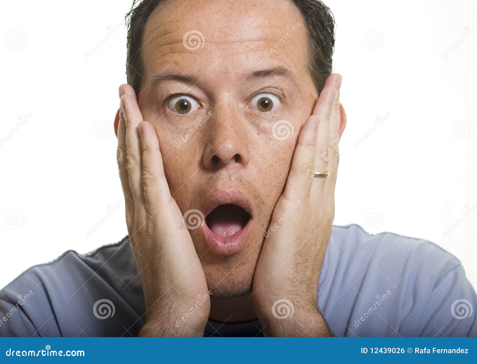 Surprised stock photo. Image of male, surprise, caucasian - 12439026