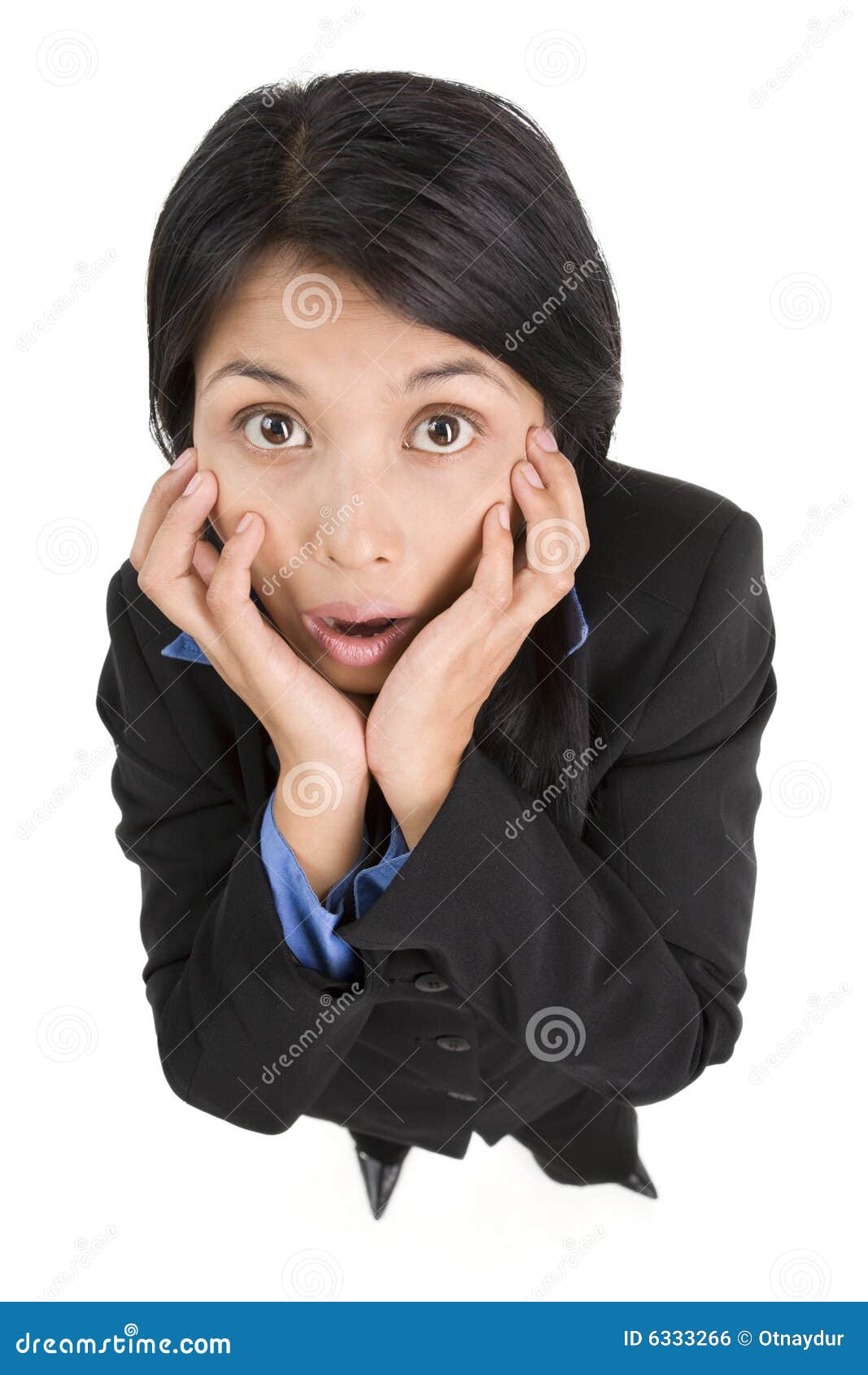 Surprised stock photo. Image of businesswoman, standing - 6333266
