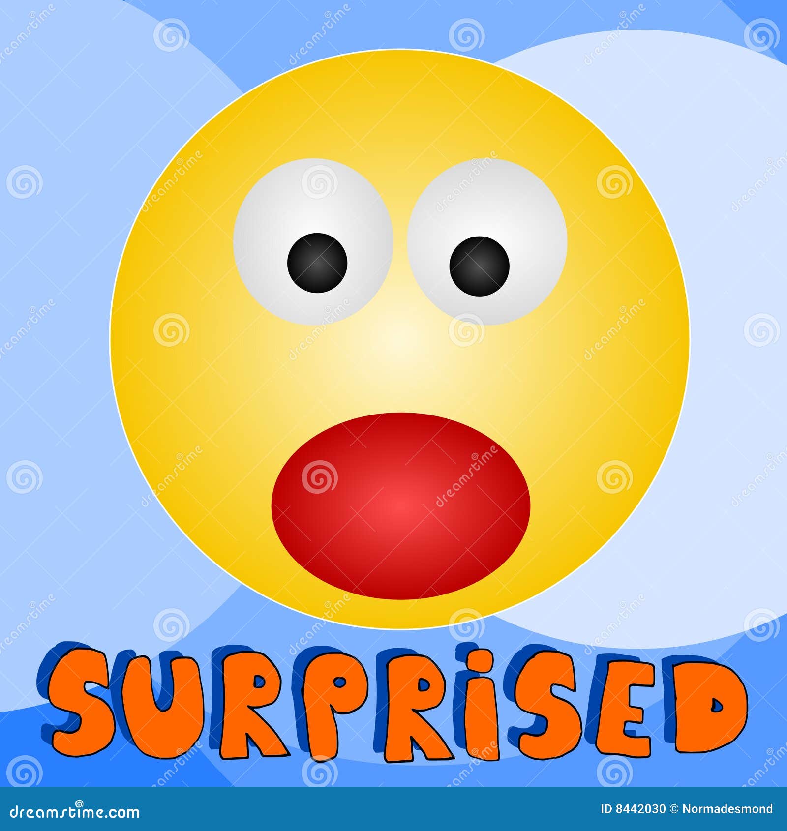 Surprised stock illustration. Illustration of surprised - 8442030