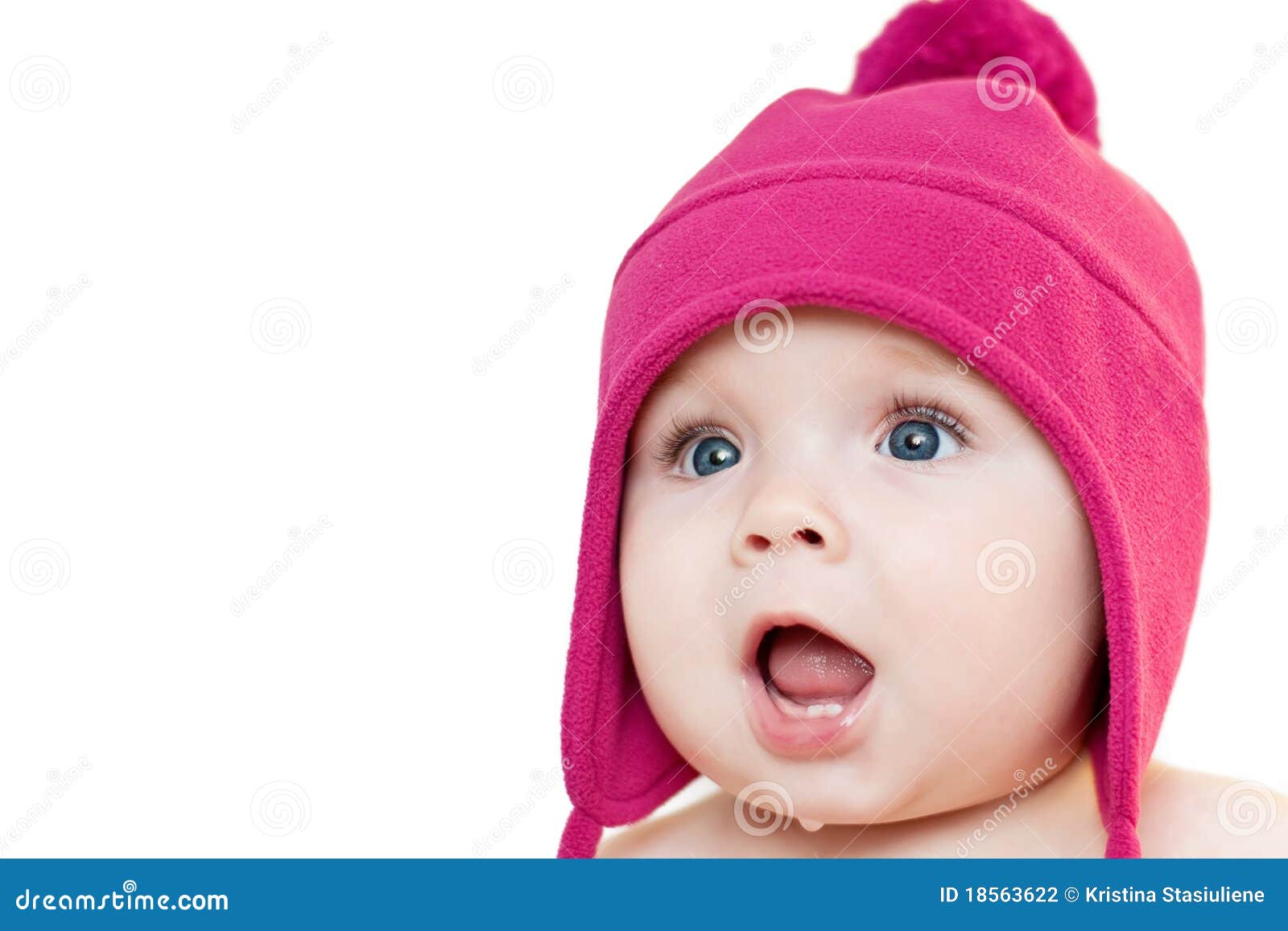 Surprised baby stock photo. Image of adorable, clean - 18563622
