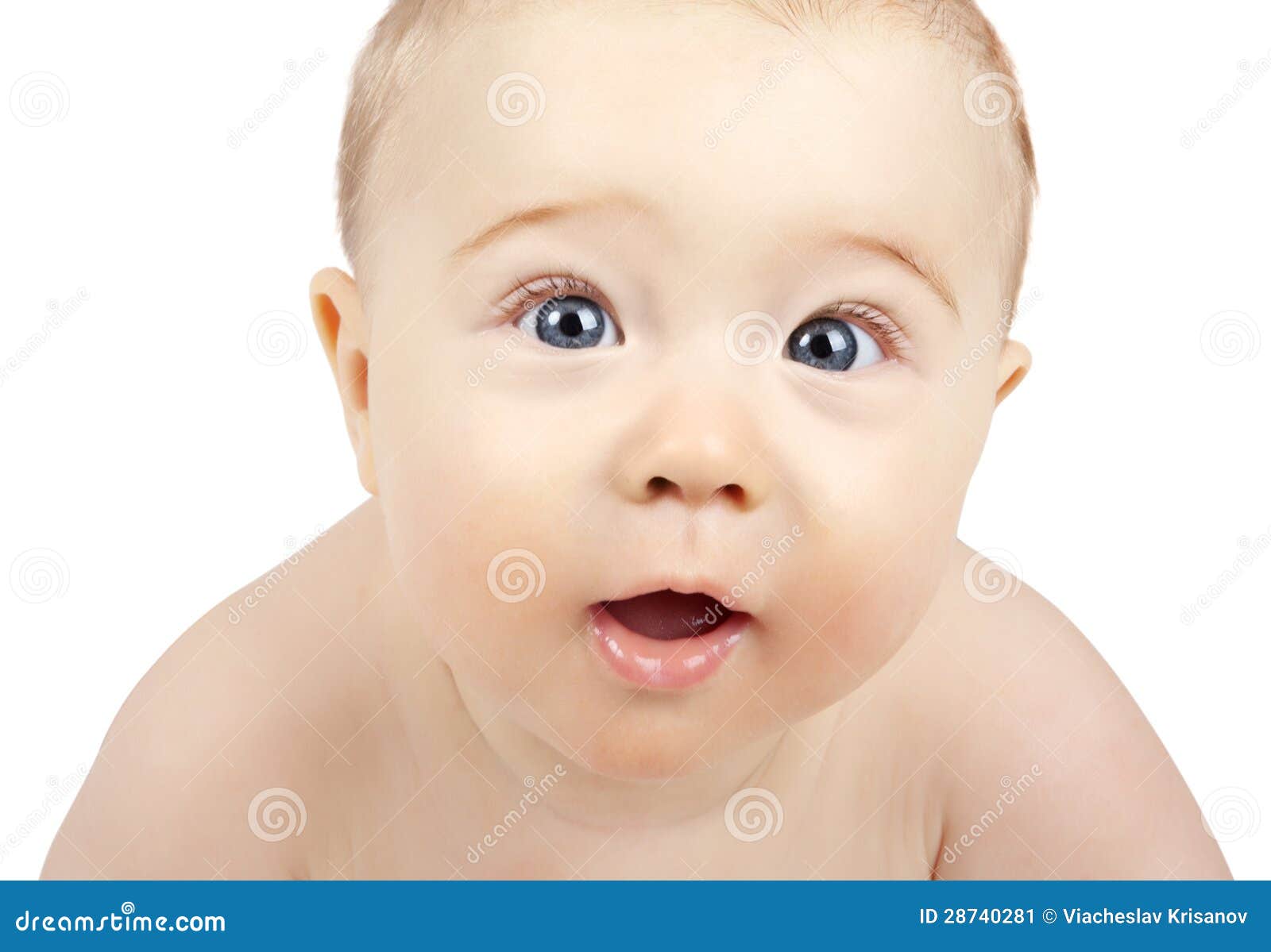Surprised Baby stock image. Image of children, curiosity - 28740281