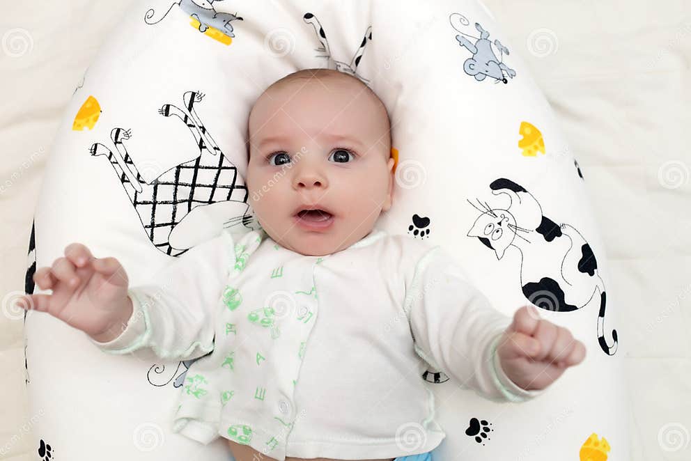 Surprised baby boy stock image. Image of baby, infant - 23444131