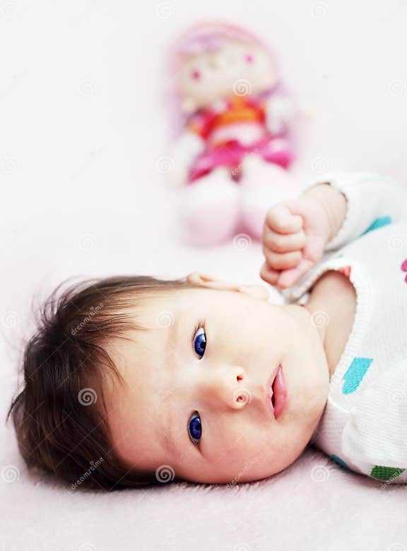 Surprised baby face stock image. Image of eyes, clean - 24941603