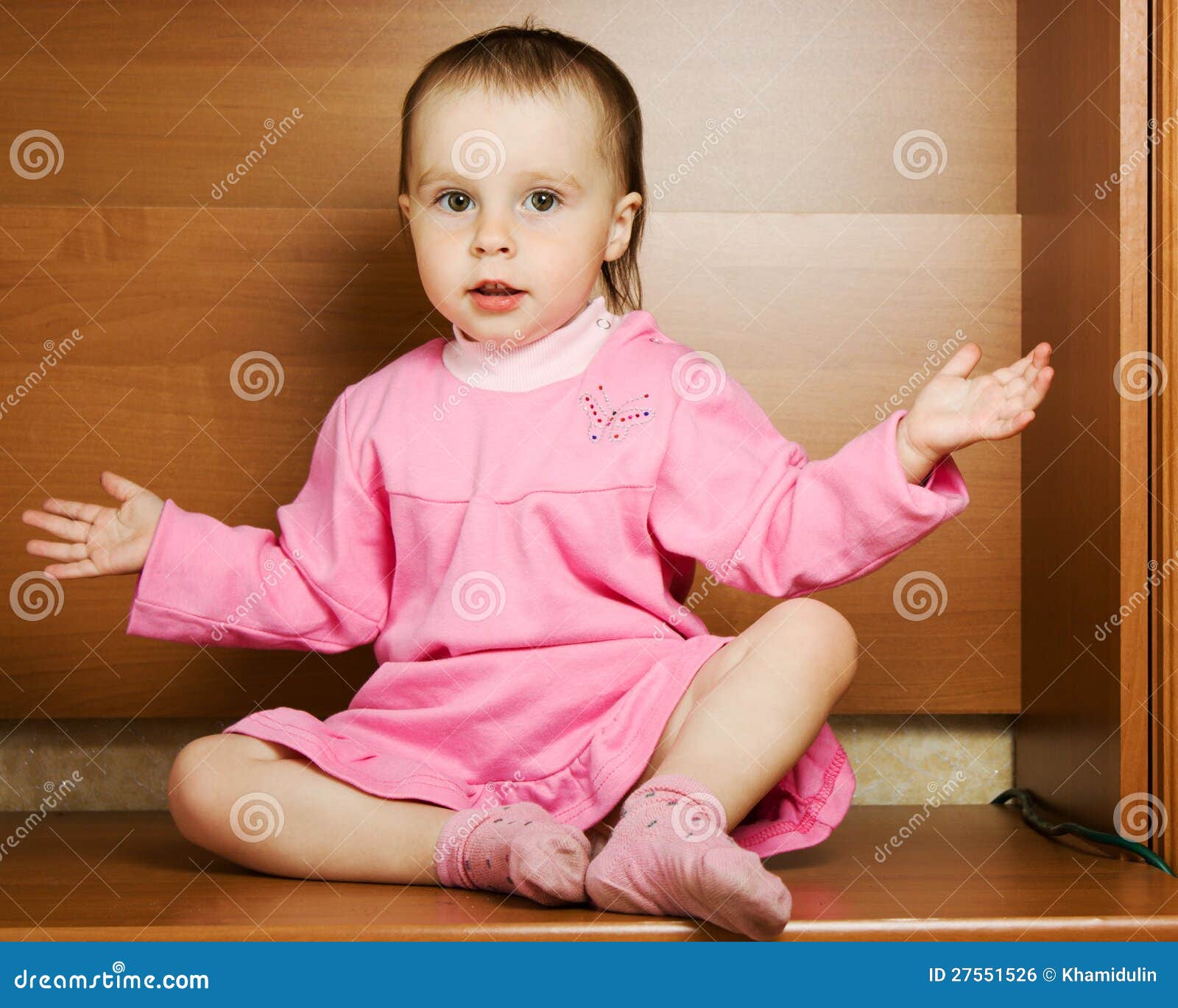 Surprised baby looks stock photo. Image of childhood - 27551526