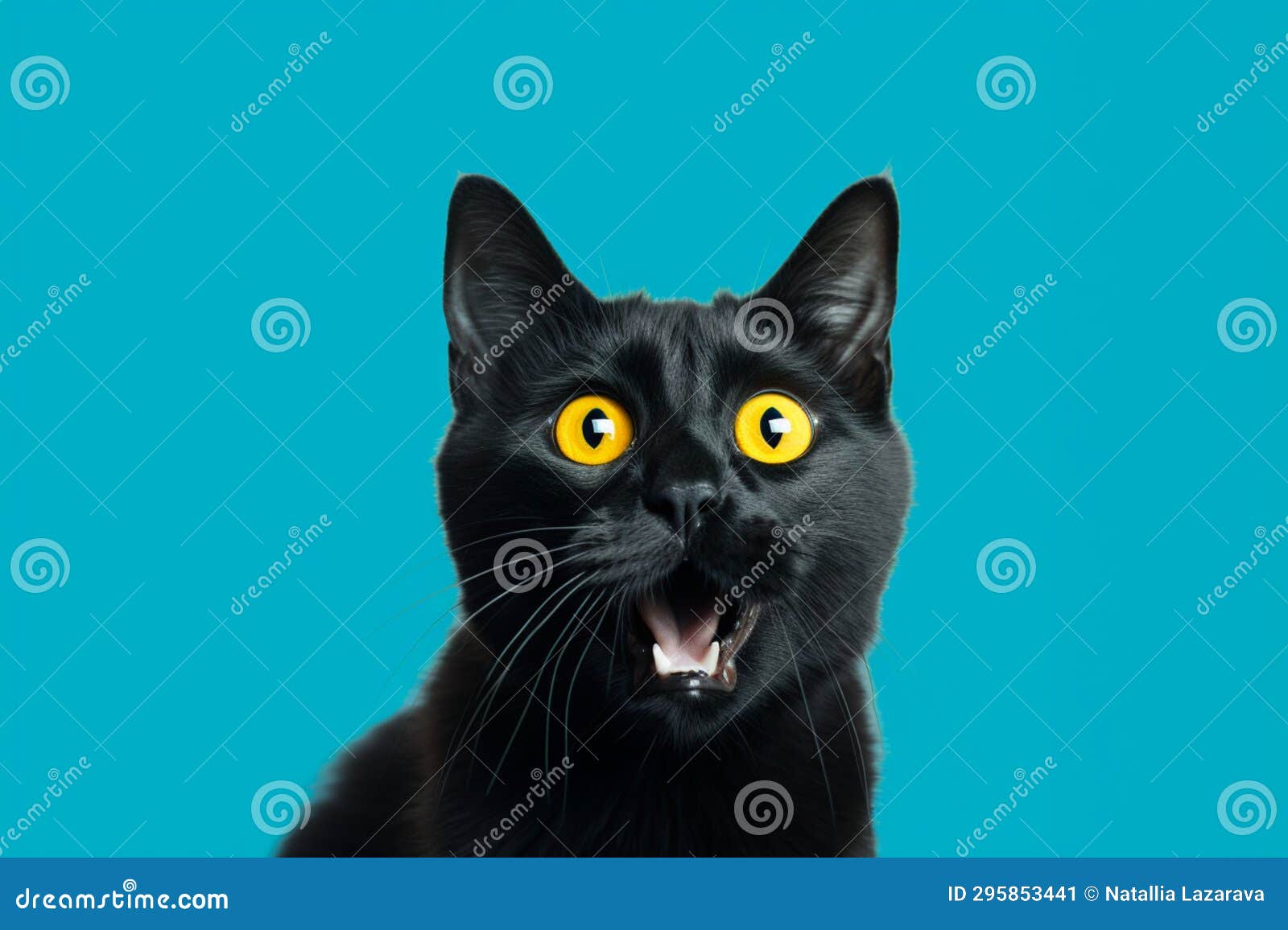 Surprised Black Woman With Open Mouth Cartoon Vector Cartoondealer