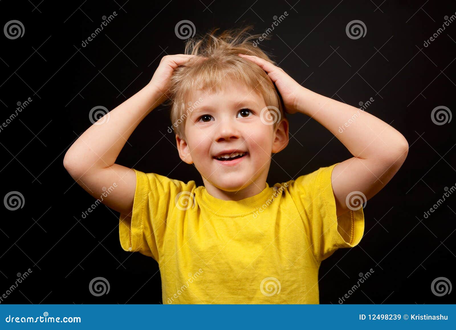 Surprised boy stock image. Image of humor, child, people - 12498239