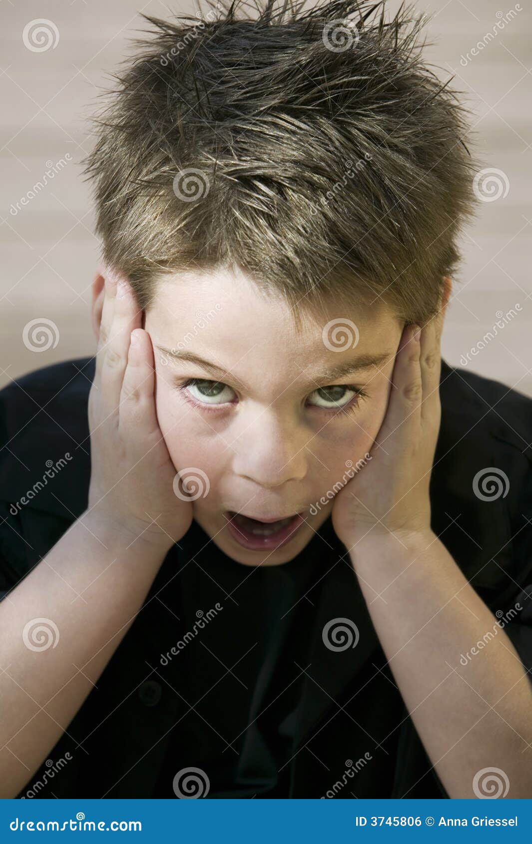 Surprised Boy stock photo. Image of shock, face, youth - 3745806