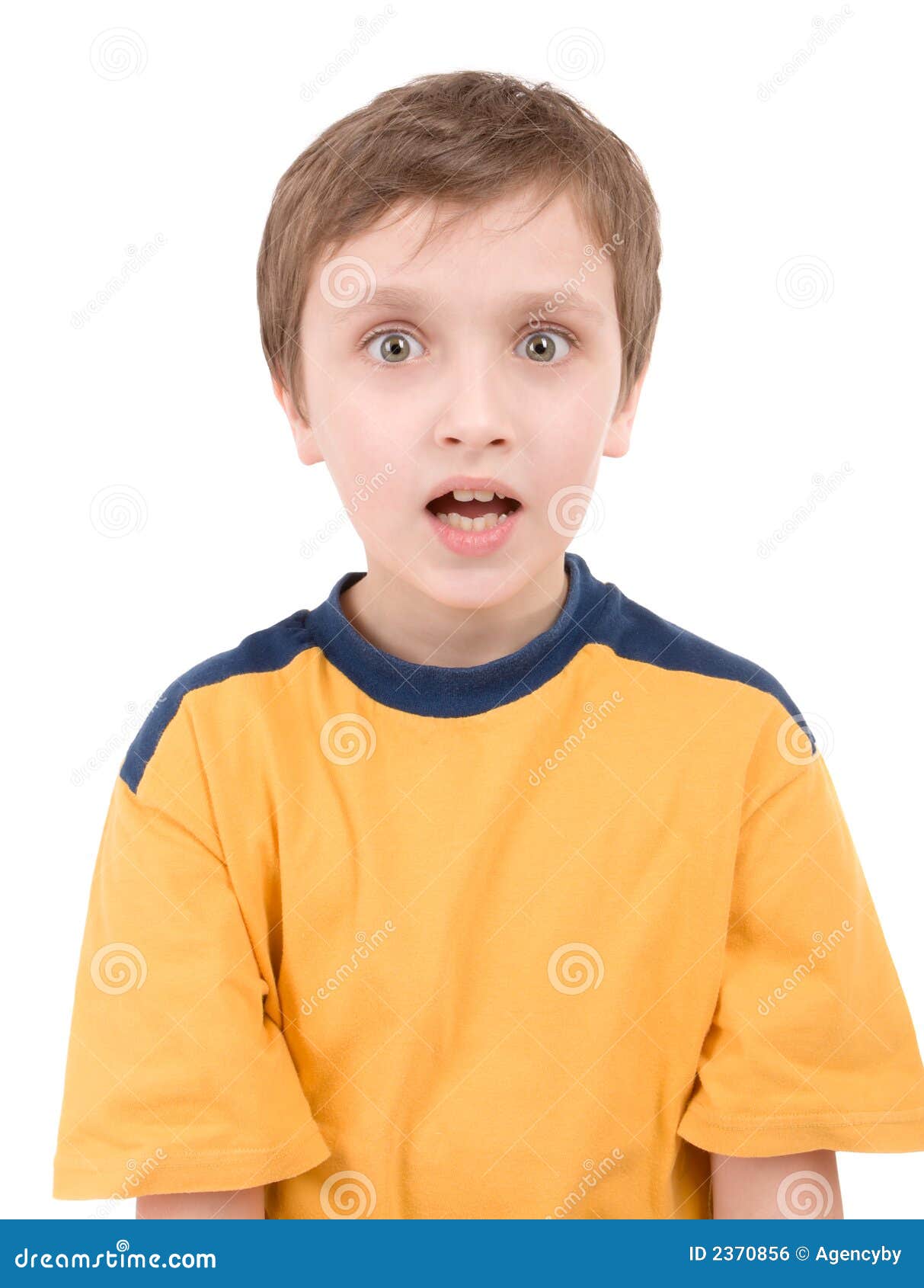 Surprised boy portrait stock photo. Image of background - 2370856