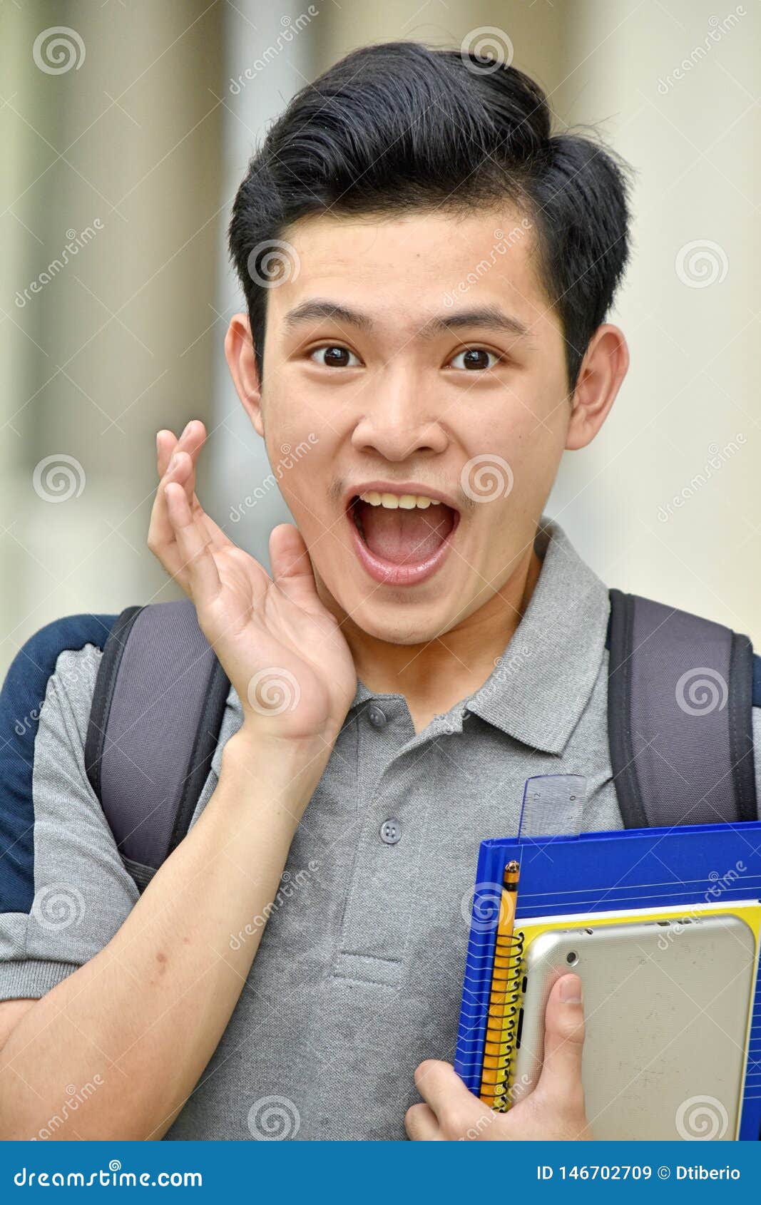 A Surprised Boy Student stock image. Image of scholars - 146702709