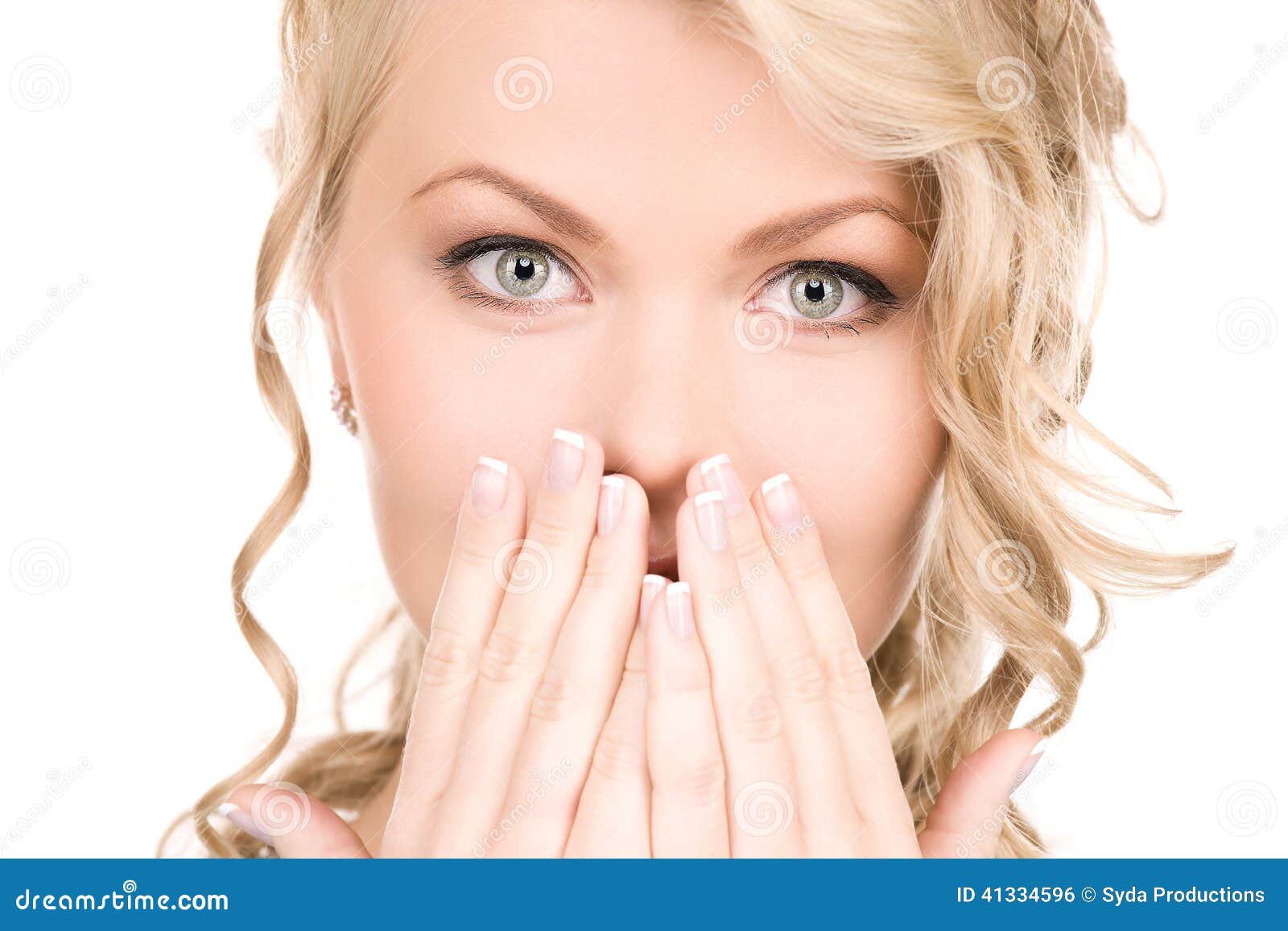 Surprised stock photo. Image of human, gazing, female - 41334596