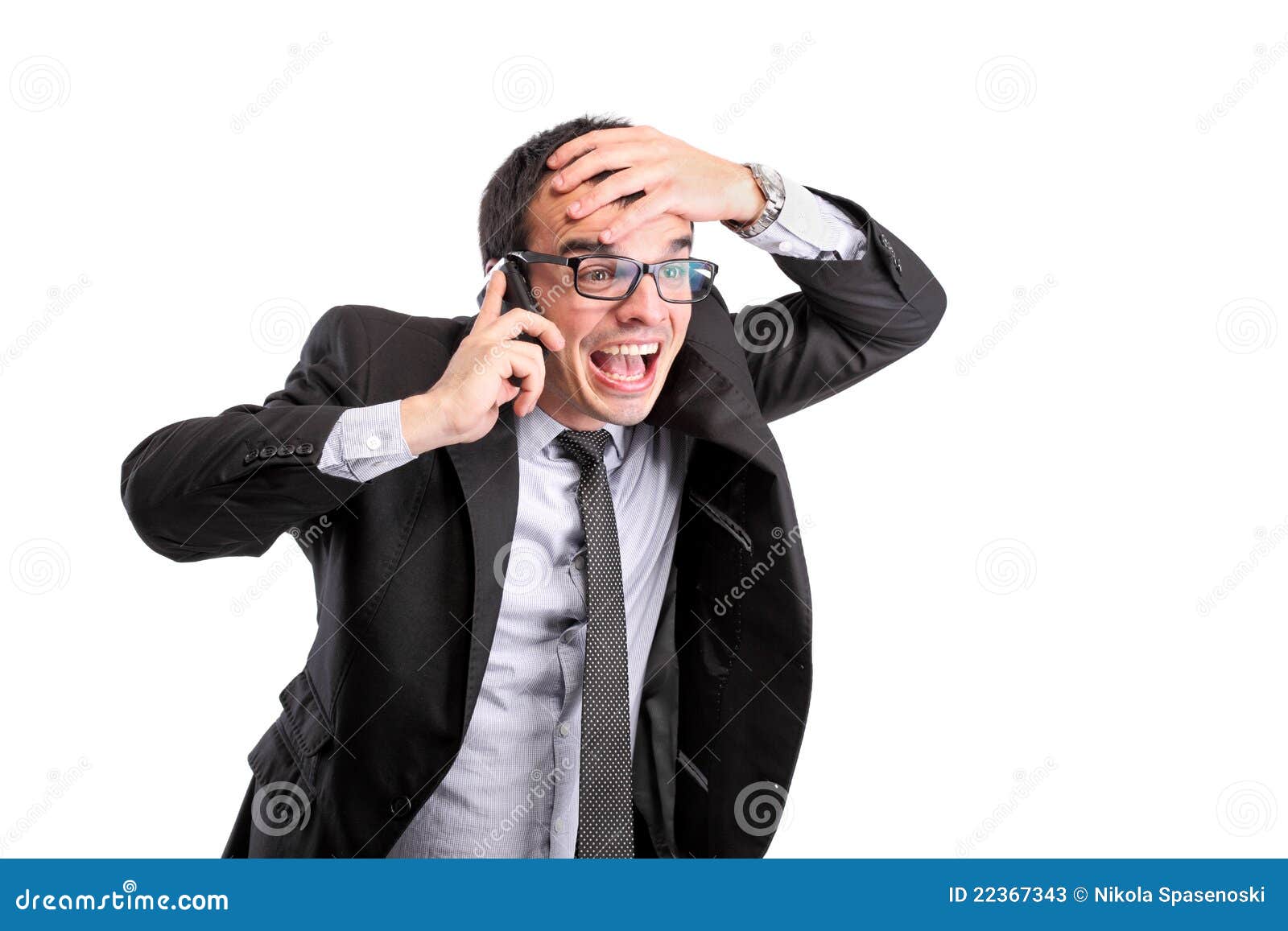 Surprised businessman stock image. Image of consultant - 22367343