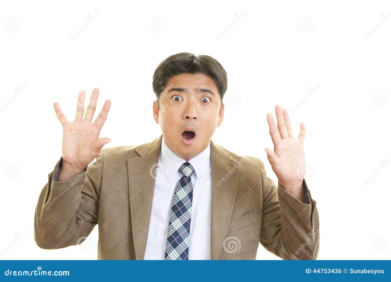 Surprised businessman stock photo. Image of distress - 44753436