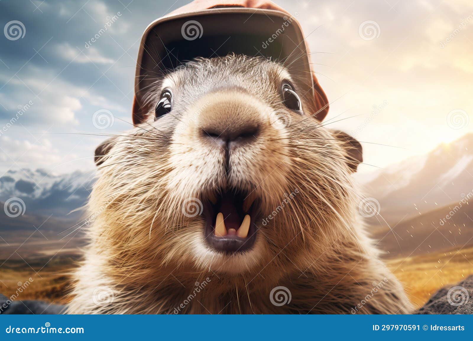 A surprised capybara stock image. Image of capybara - 297970591