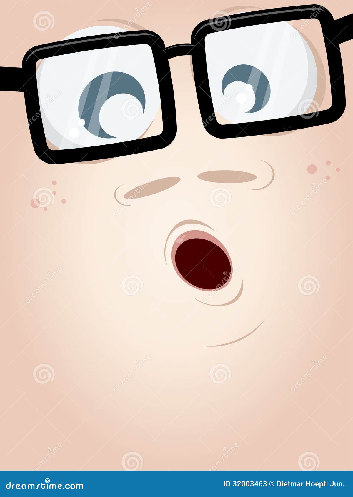 Surprised Face Cartoon