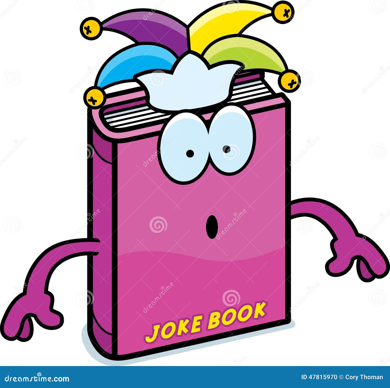 Surprised Cartoon Joke Book Stock Vector - Illustration of joke ...