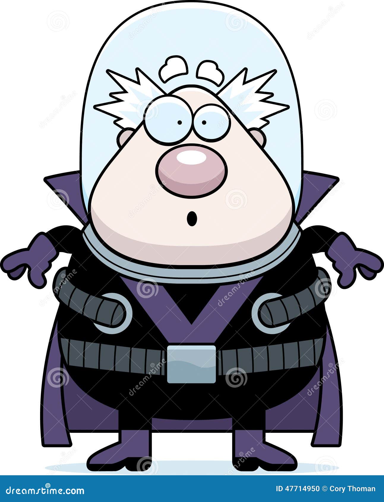 Surprised Cartoon Supervillain Stock Vector - Illustration of evil ...