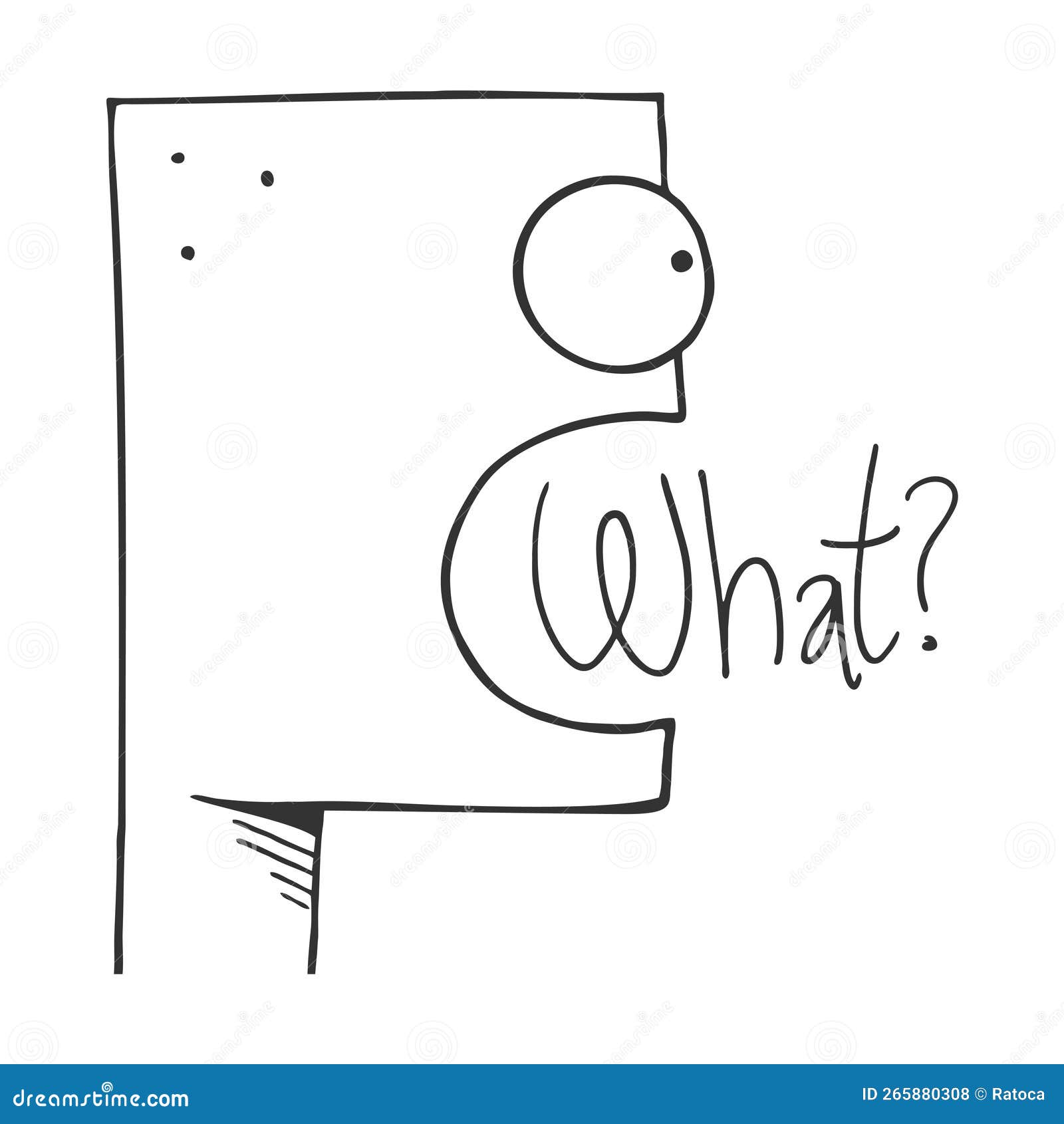 Surprised Character Expression Stock Vector - Illustration of surprised ...