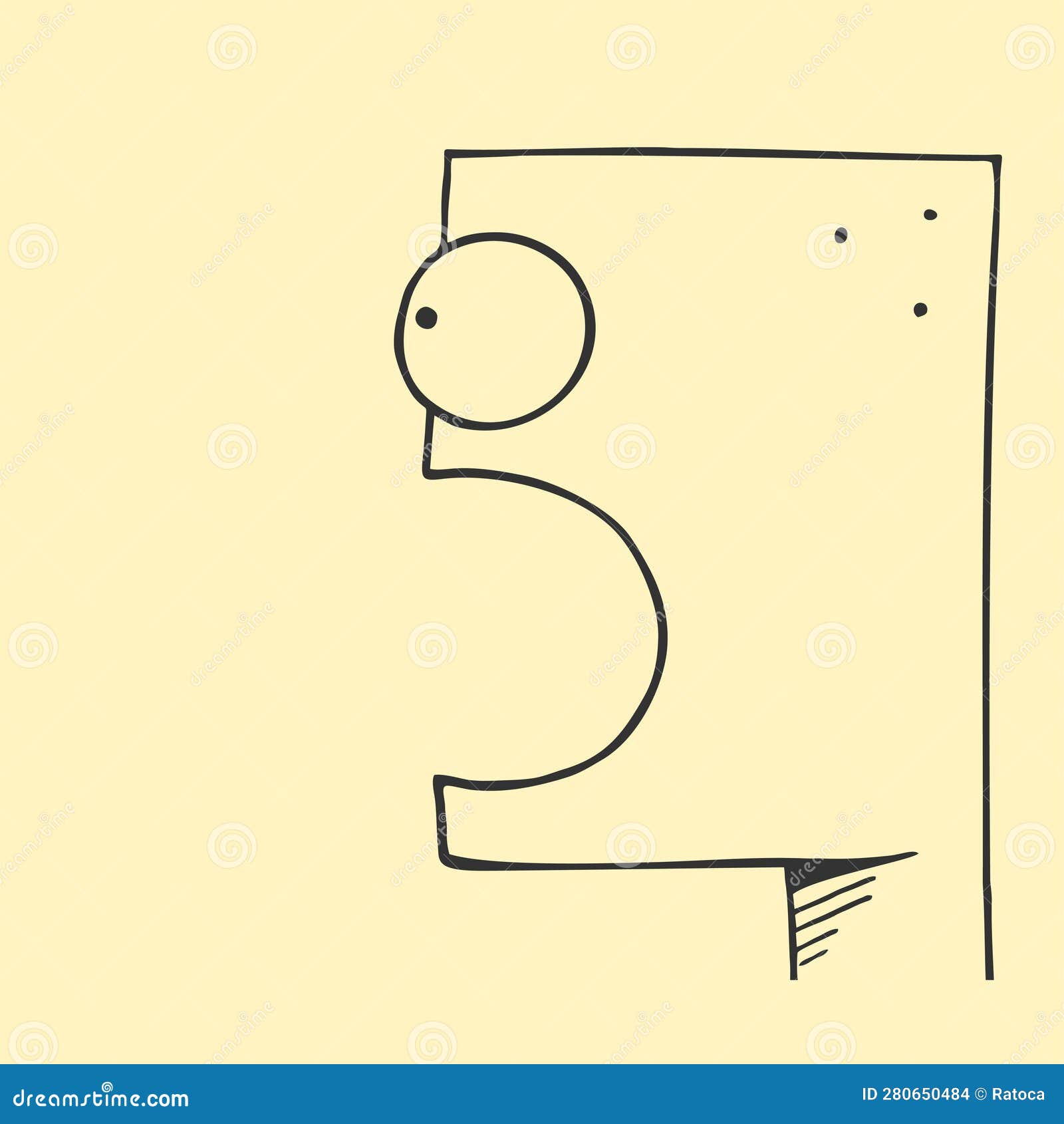 Surprised Character Expression Stock Vector - Illustration of human ...