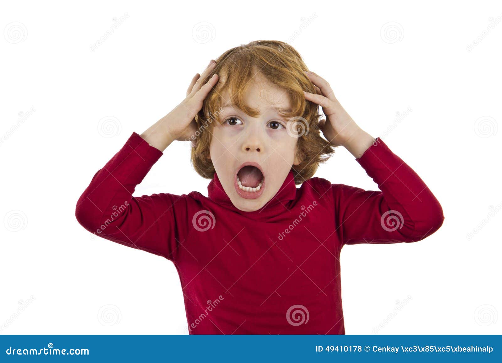 Surprised child stock photo. Image of happy, funny, surprise - 49410178