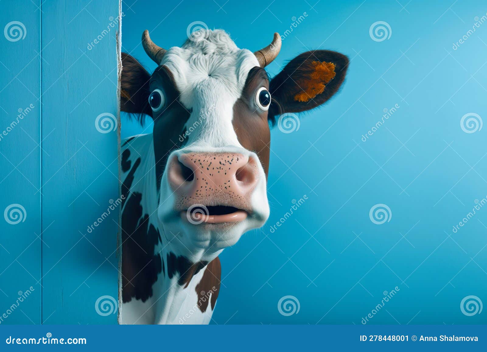 Shocked Cow
