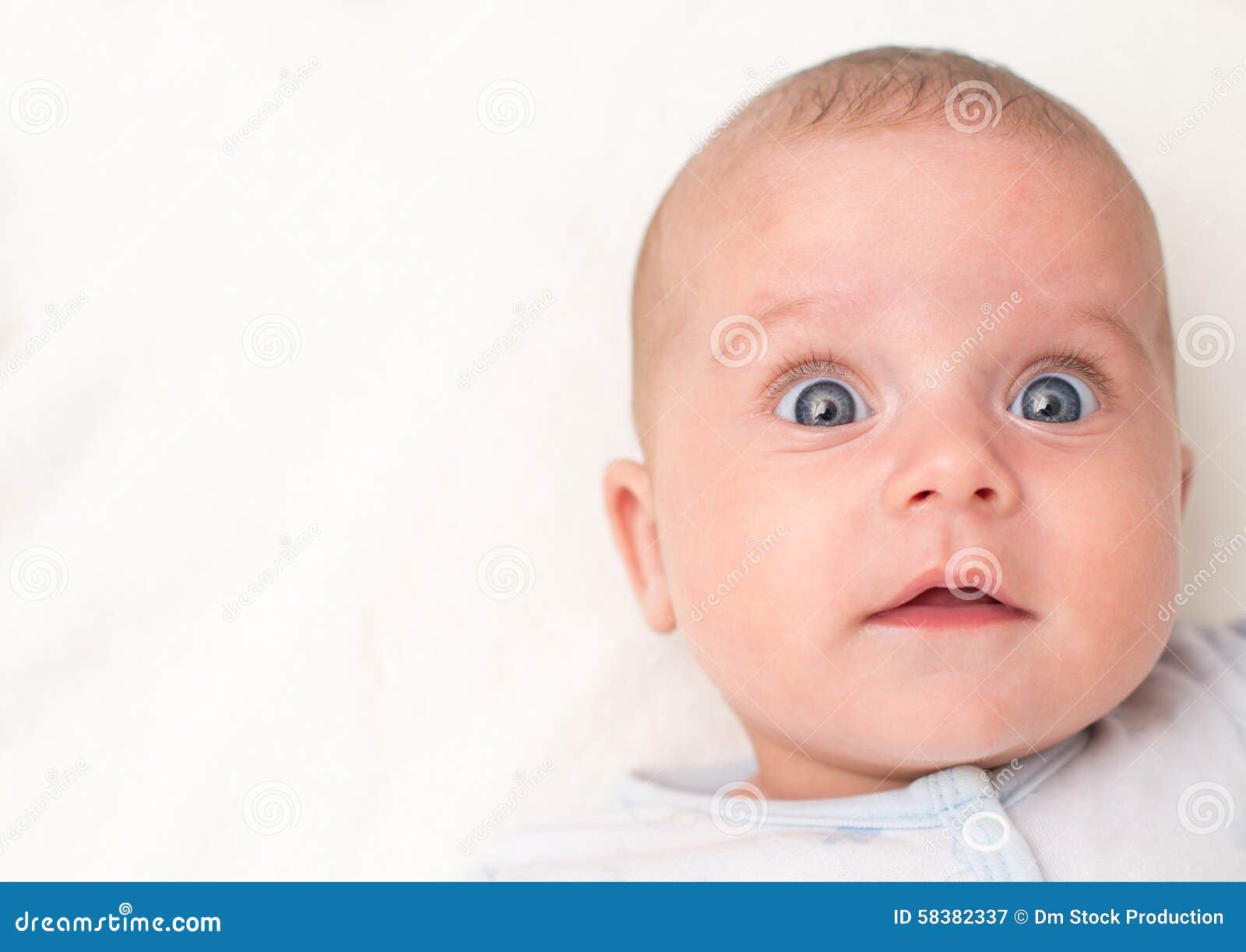 Surprised Cute Little Baby. Royalty-Free Stock Photo | CartoonDealer ...