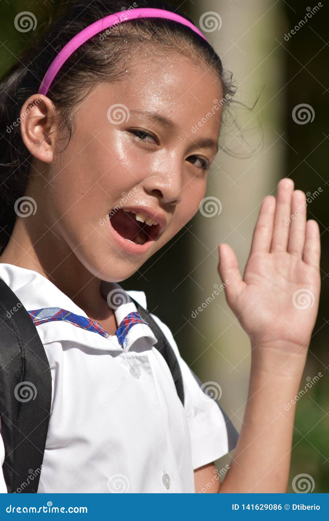 A Surprised Cute Person stock photo. Image of individual - 141629086