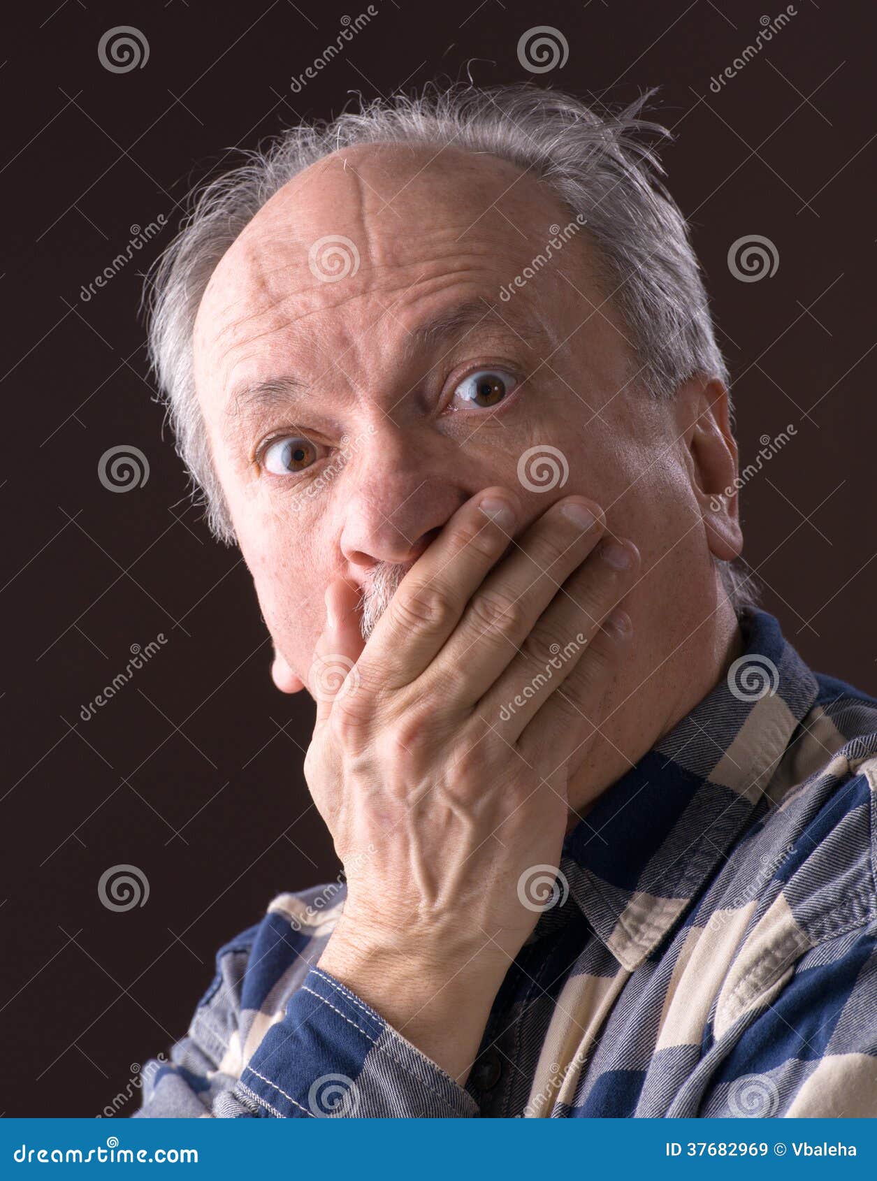 Surprised elderly men stock image. Image of attractive - 37682969