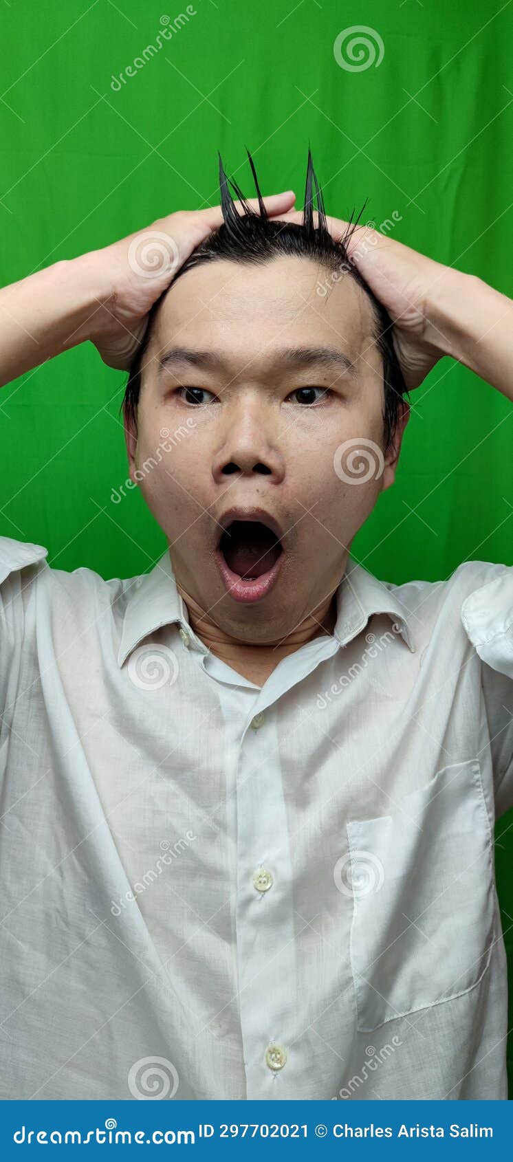 Surprised Expression Capturing the Moment of Astonishment Stock Image ...