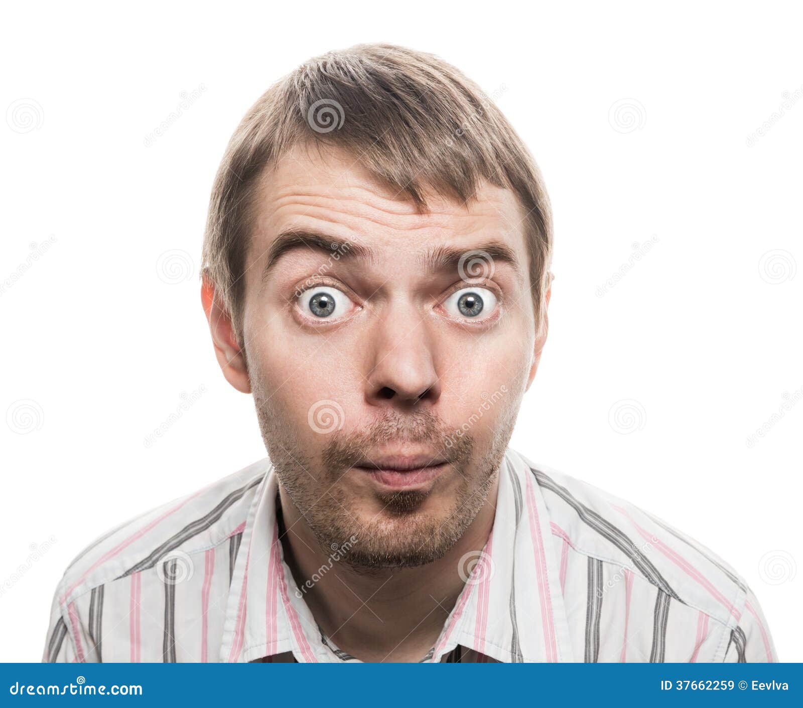 Surprised face. stock image. Image of pensive, caucasian - 37662259
