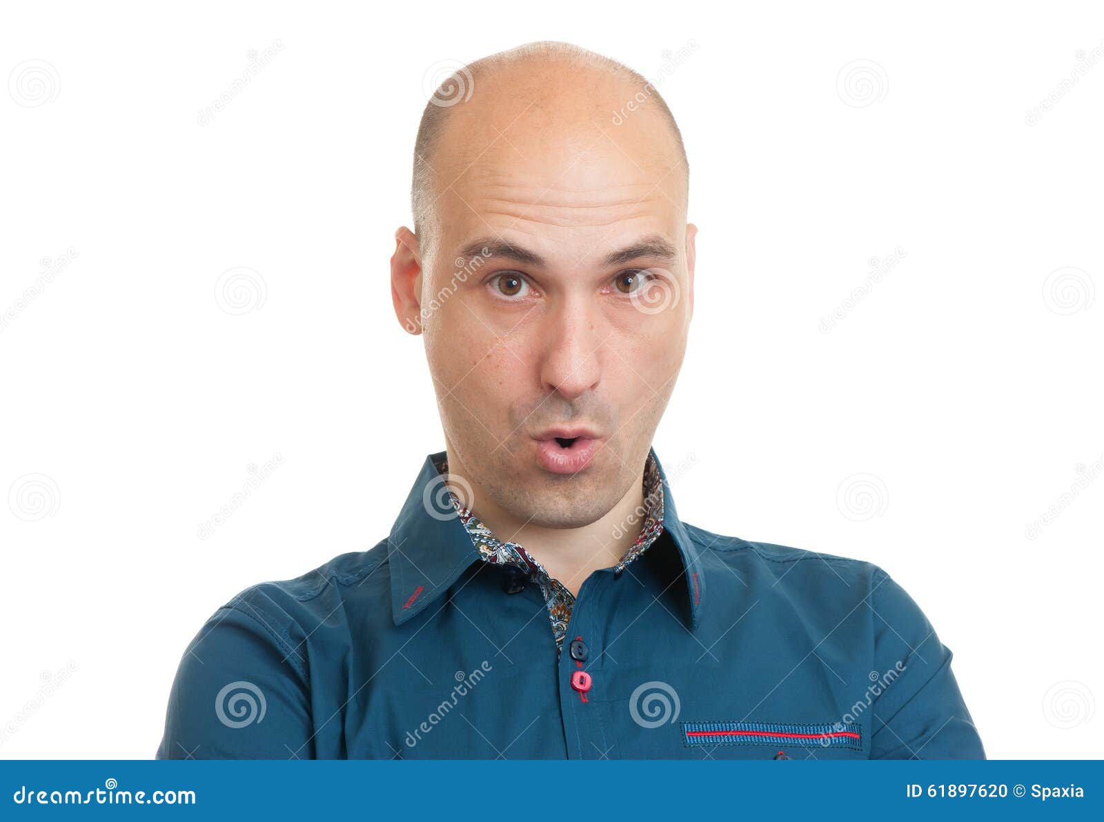 Surprised Handsome Man. Shocked Male Model With Surprise Expression ...