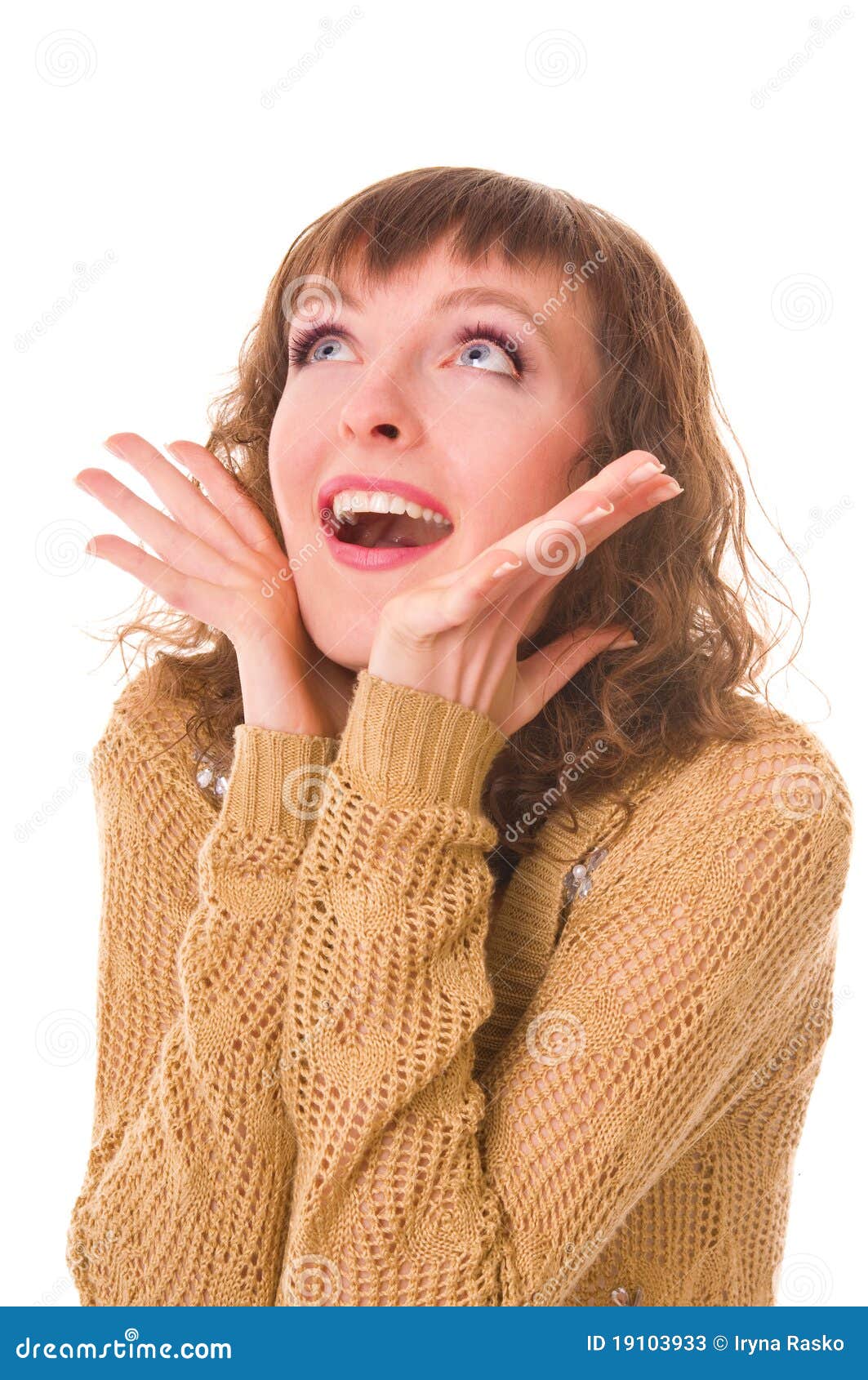 Surprised Happy Young Woman Stock Image - Image of life, happy: 19103933 Surprised Happy Young Woman Stock Image - Image of life, happy: 19103933