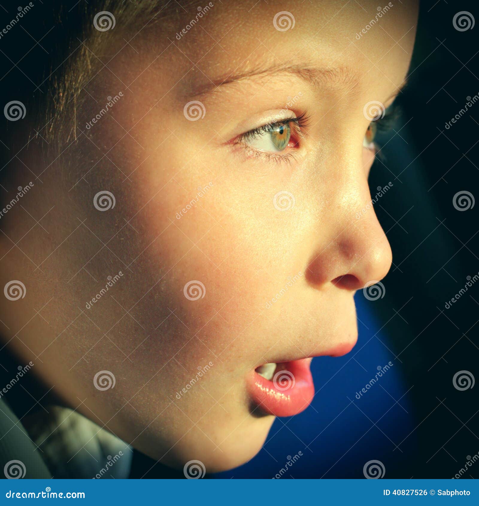 Surprised Kid stock photo. Image of gawking, shock, eyes - 40827526