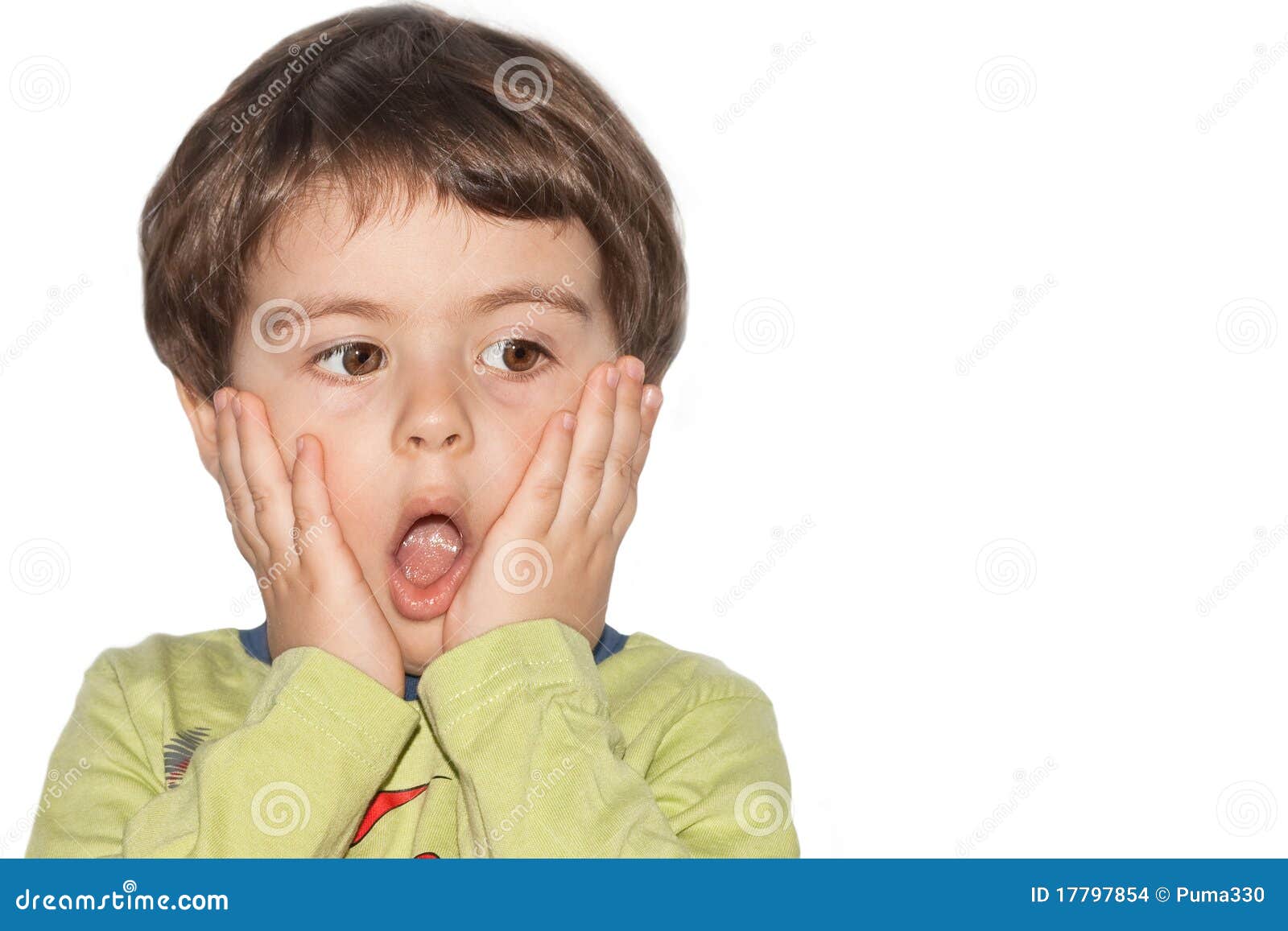 Surprised Little Boy