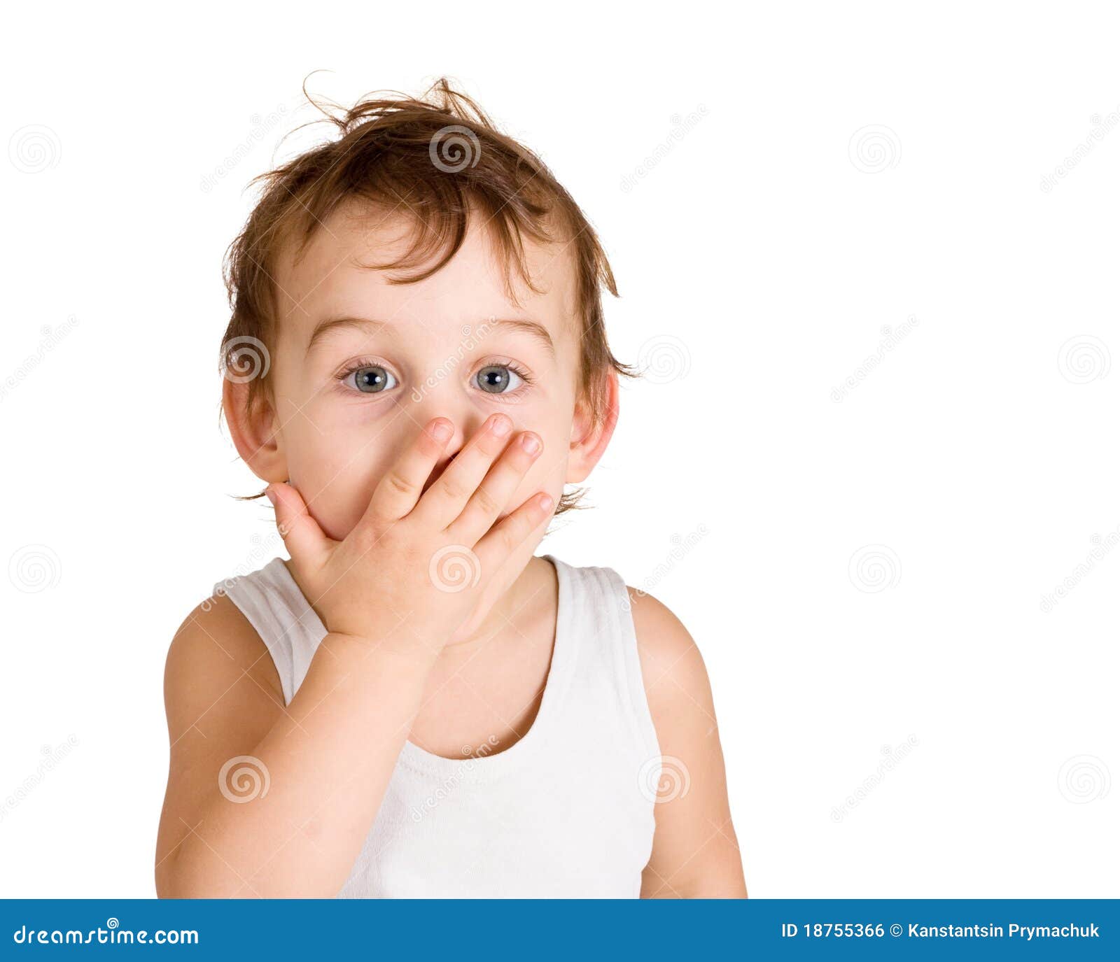 Surprised little boy stock photo. Image of humor, infant - 18755366