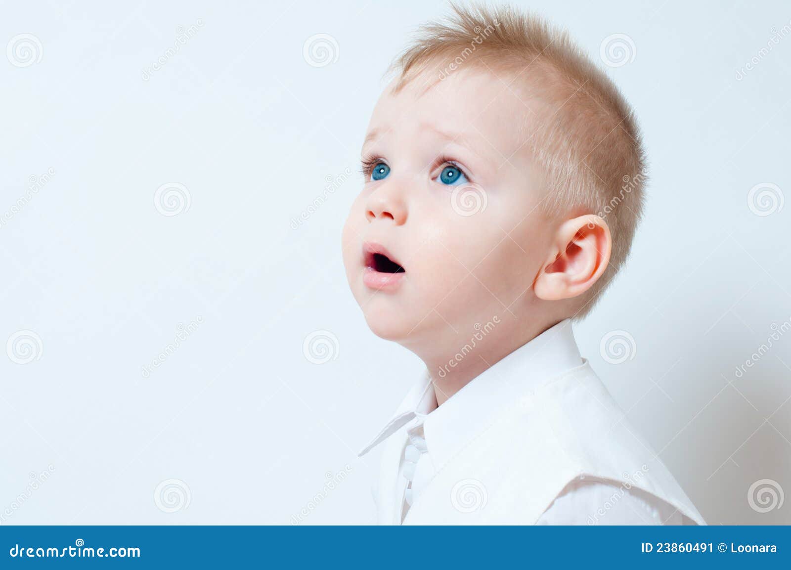 Surprised little boy stock image. Image of child, emotion - 23860491