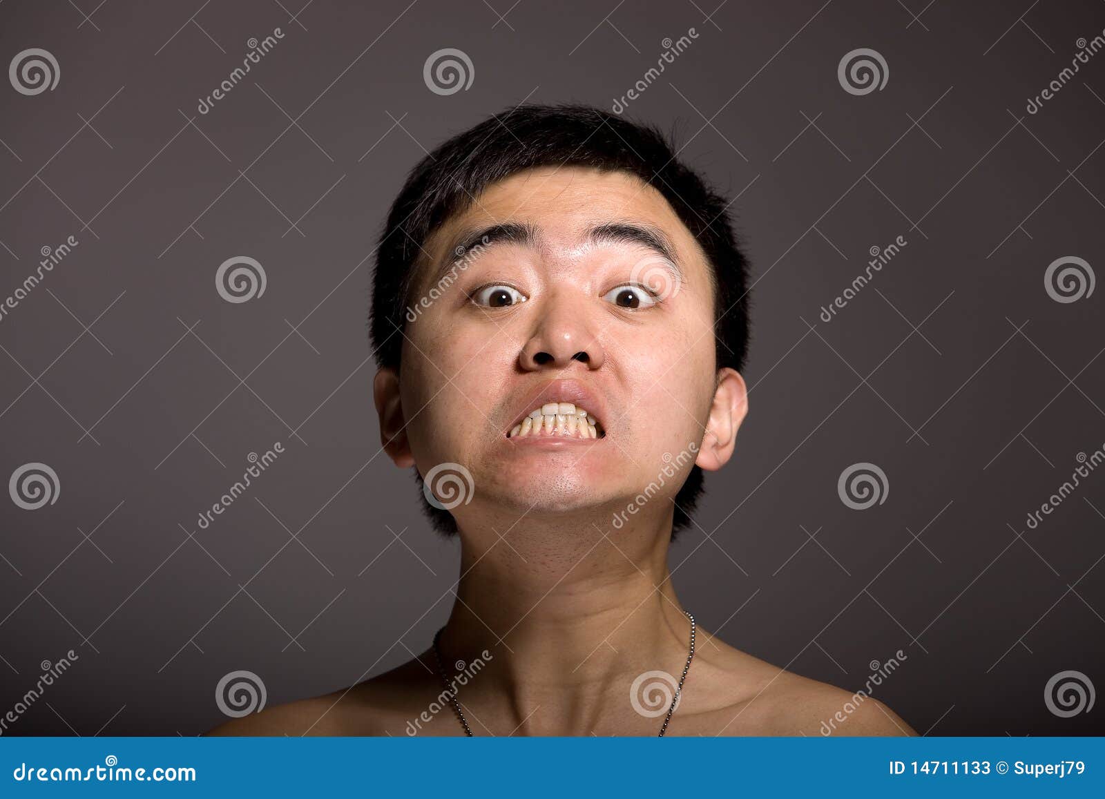 Surprised man stock image. Image of surprise, asian, bizarre - 14711133