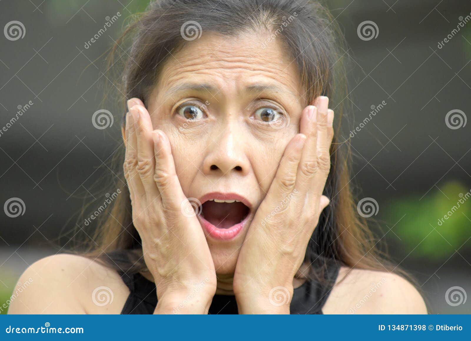 Surprised Older Diverse Person Stock Photo - Image of diversity ...