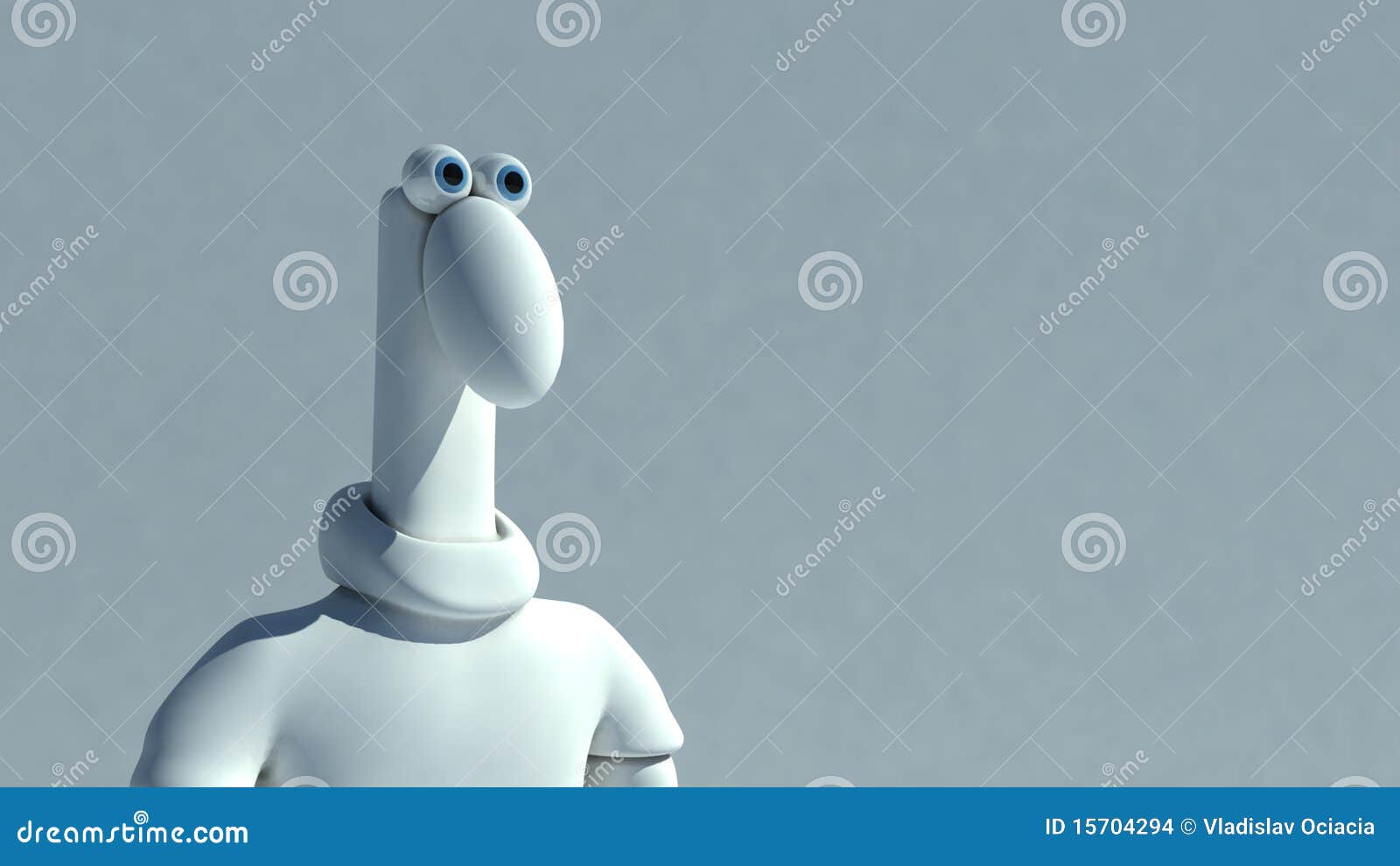 Surprised Plasticine man stock illustration. Illustration of confusion ...